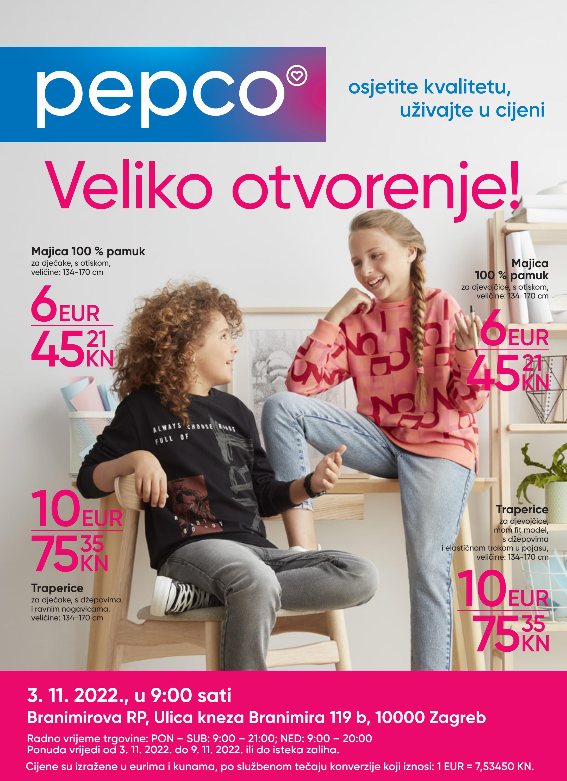 Pepco Zagreb katalog otvorenje od 03.-09.11.2022. by Catalog.hr - Issuu
