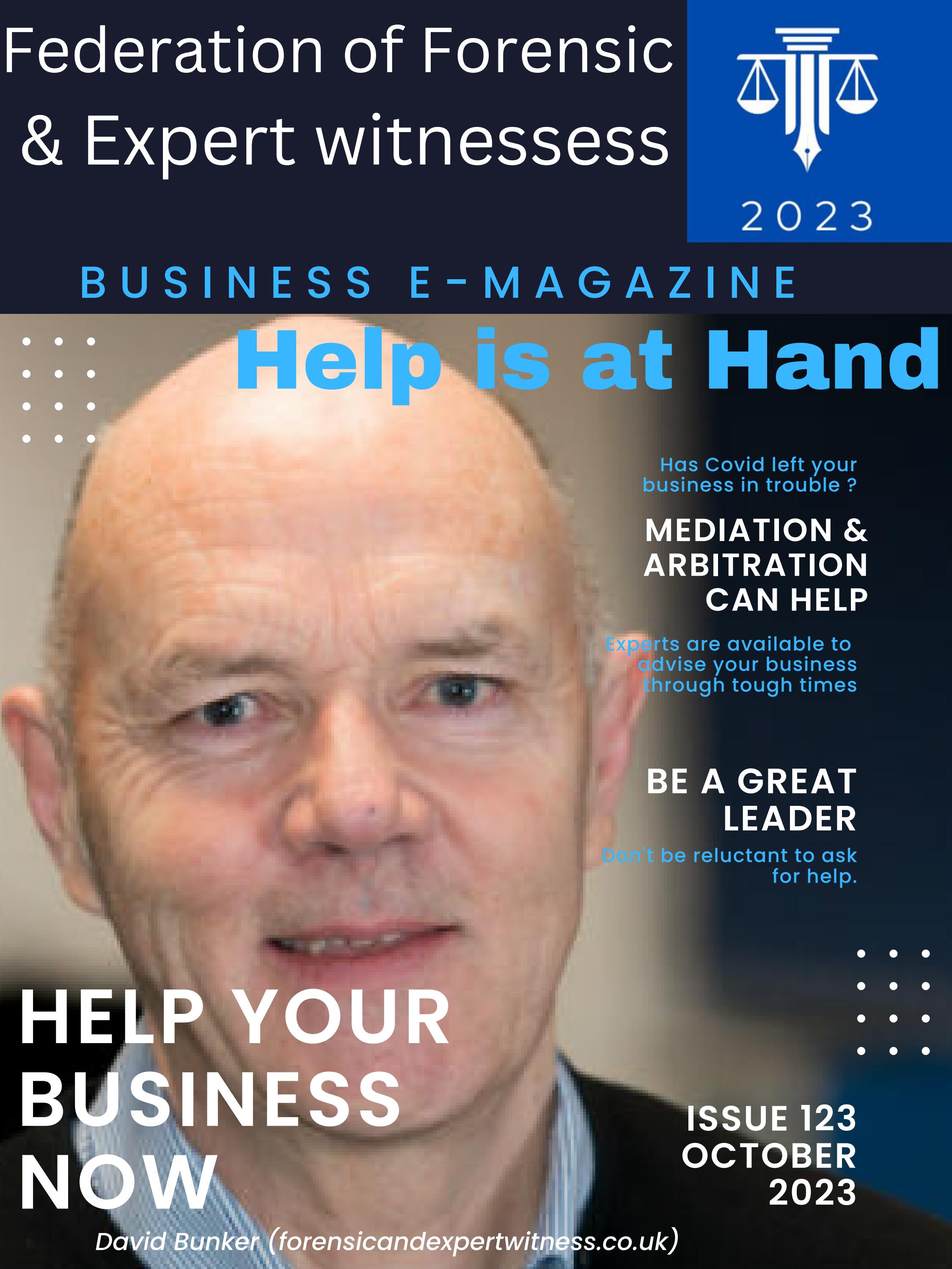 Federation of Forensic & Expert Witness Help Is At Hand Issue 2023 by ...