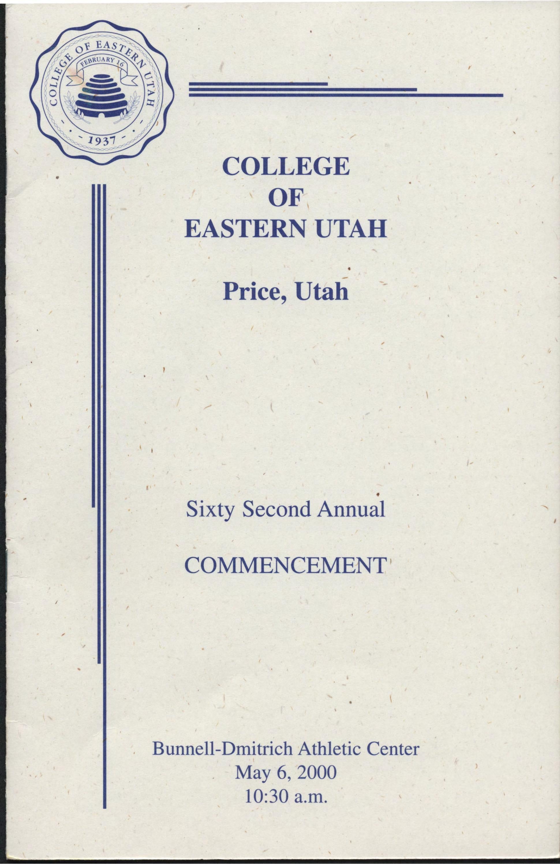 Utah State University Commencement, 2000 - Eastern by USU Libraries - Issuu