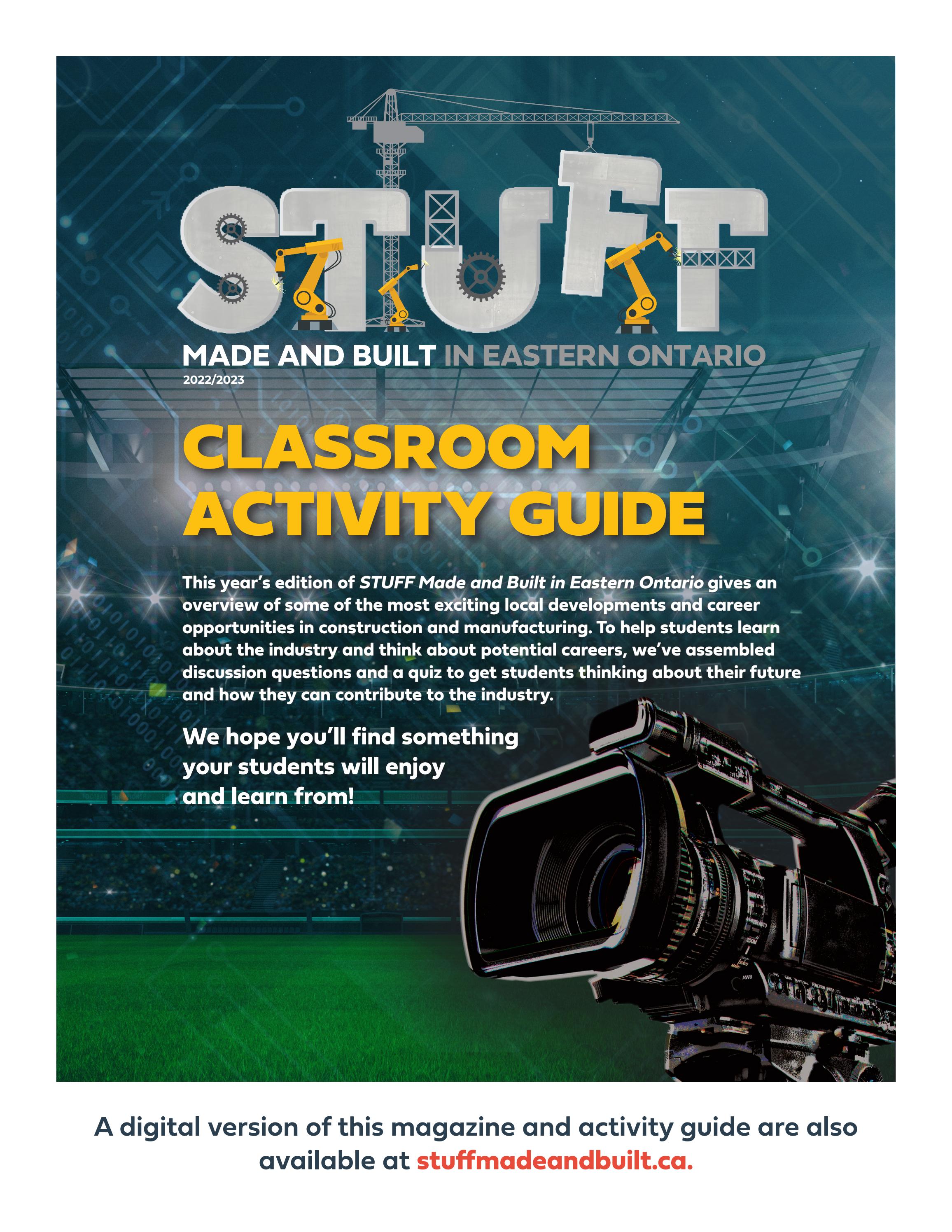 Stuff Made & Built Activity Guide 2022/2023 by Great River Media inc ...