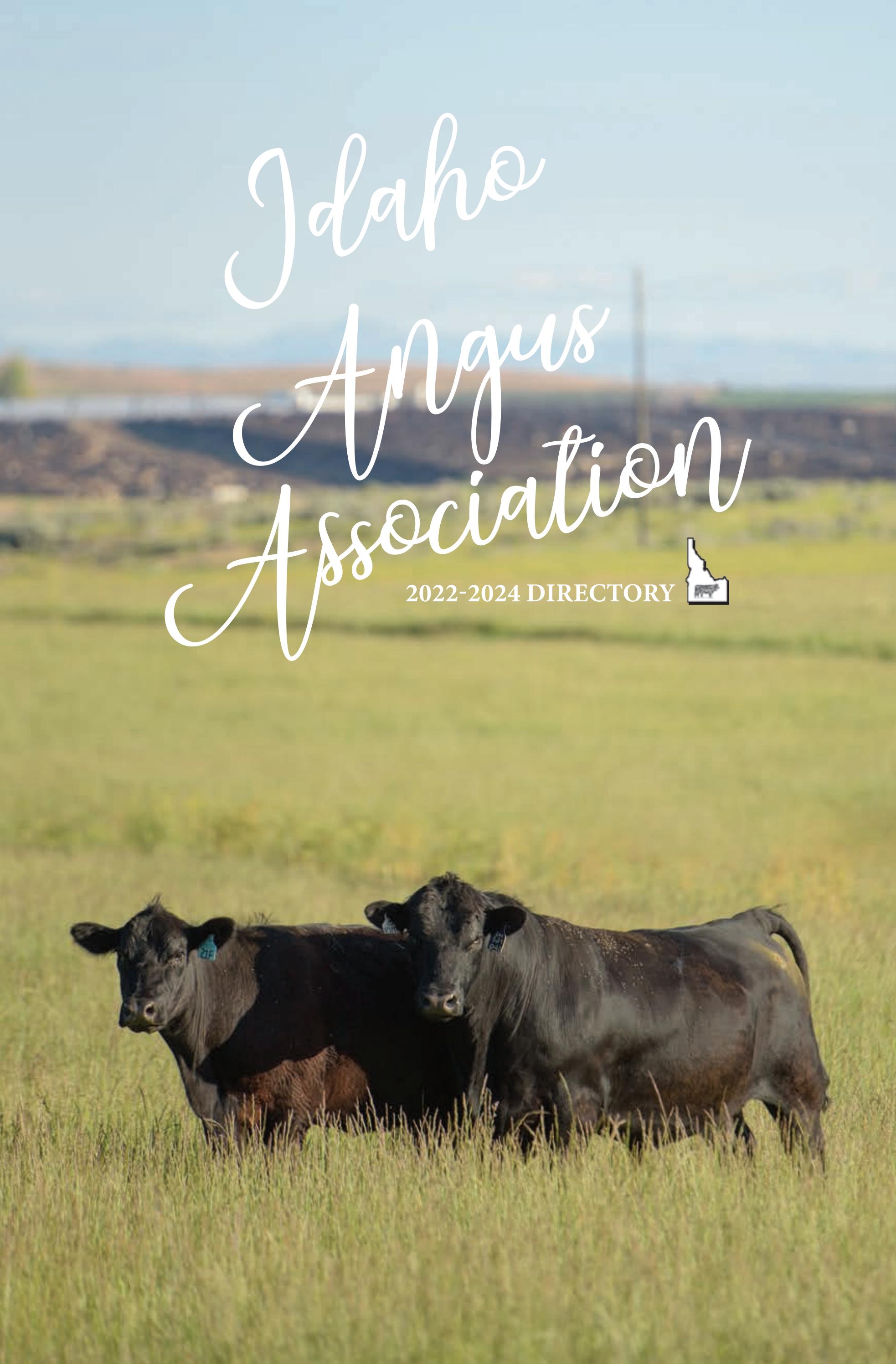 Idaho Angus Association - 2023 Member Directory by LivestockDirect - Issuu