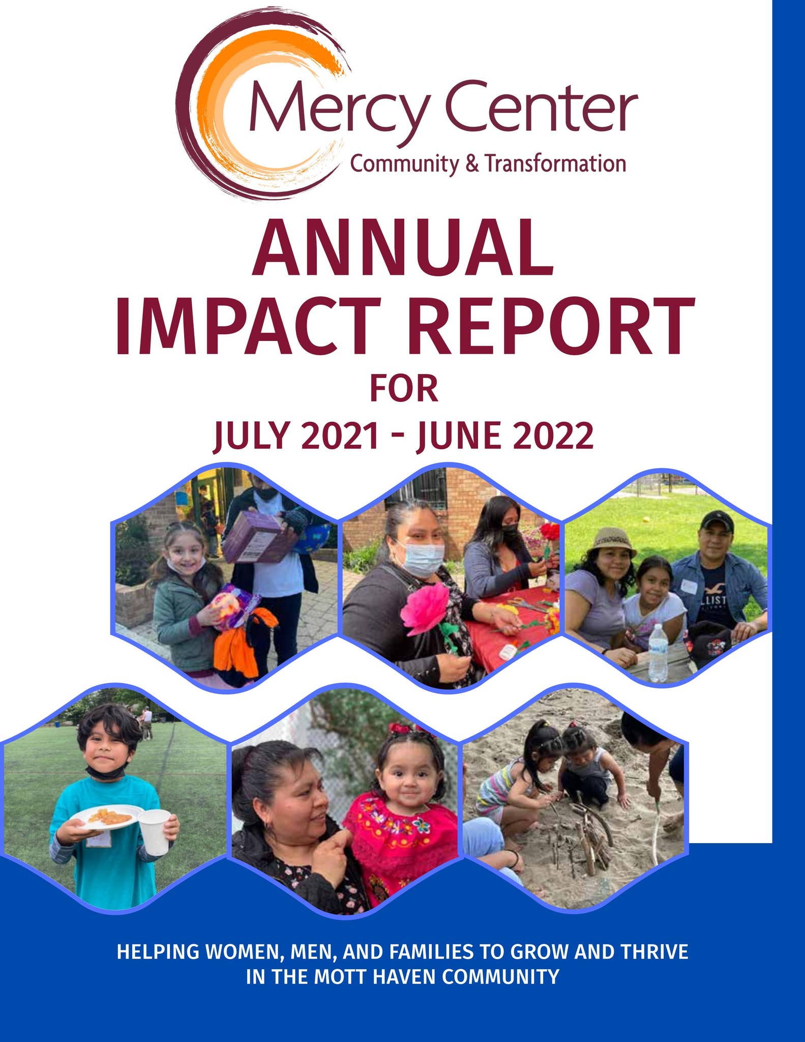 Mercy Center 2021-2022 Impact Report by mercy_center_bronx - Issuu