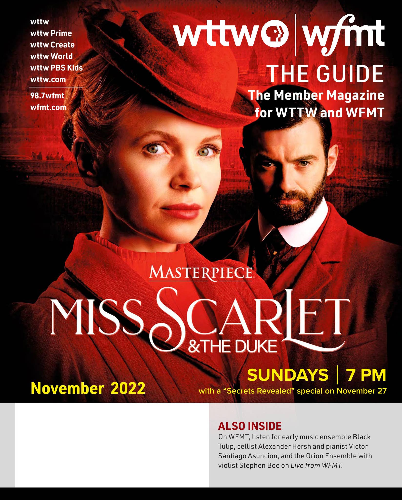 The Guide | November 2022 by WTTW | WFMT - Issuu