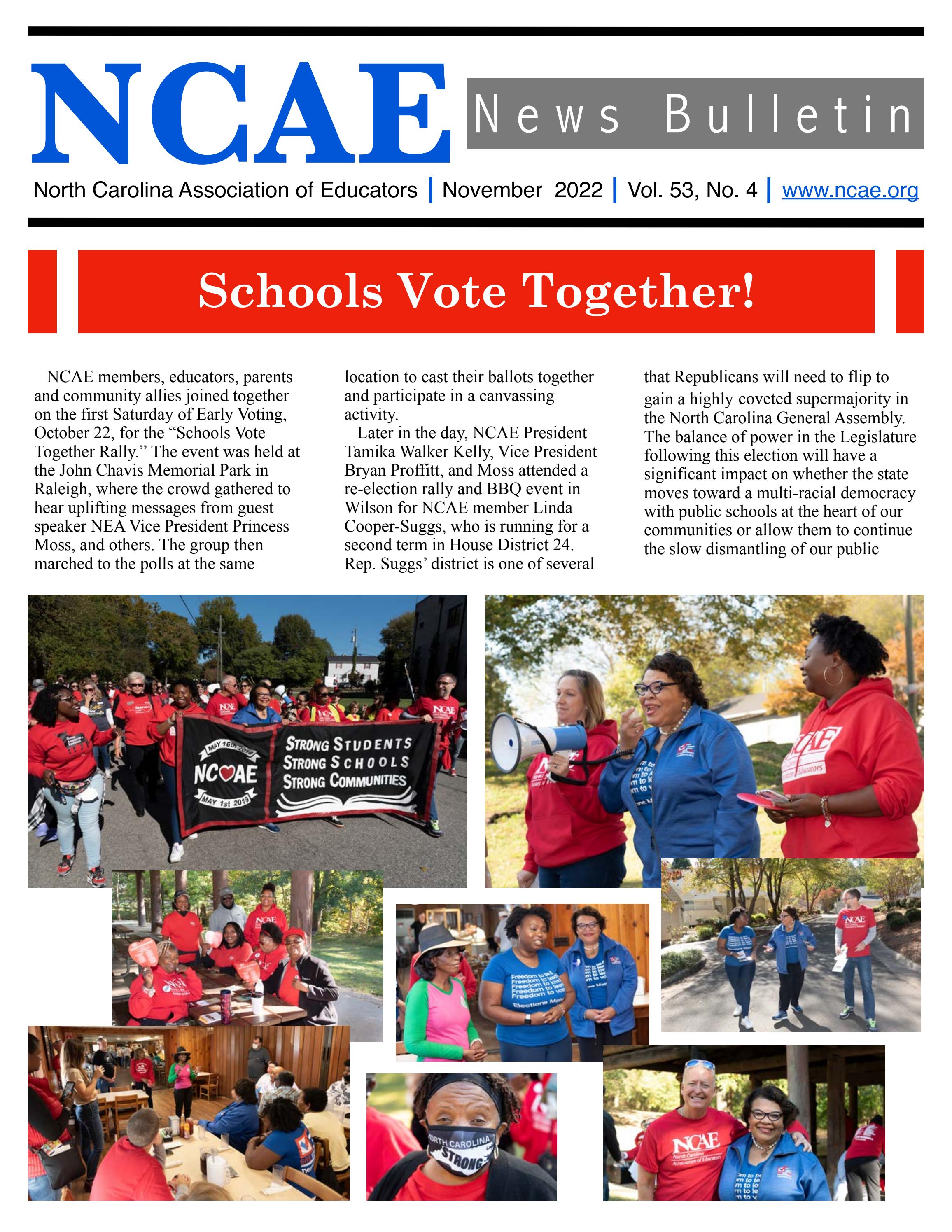 November 2022 NCAE News Bulletin by NCAE - Issuu