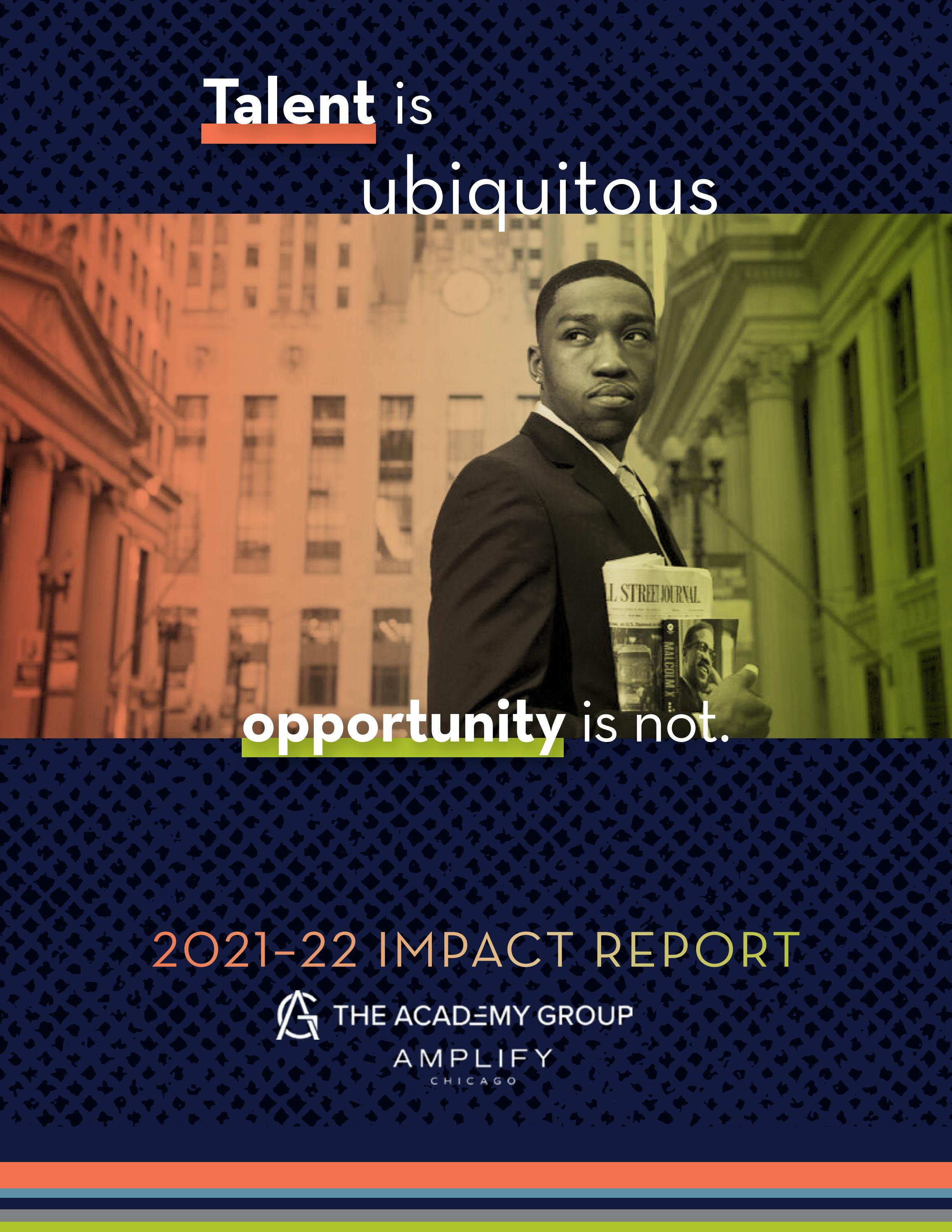 Impact Report —the Academy Group & Amplify Chicago by JNJCreative - Issuu