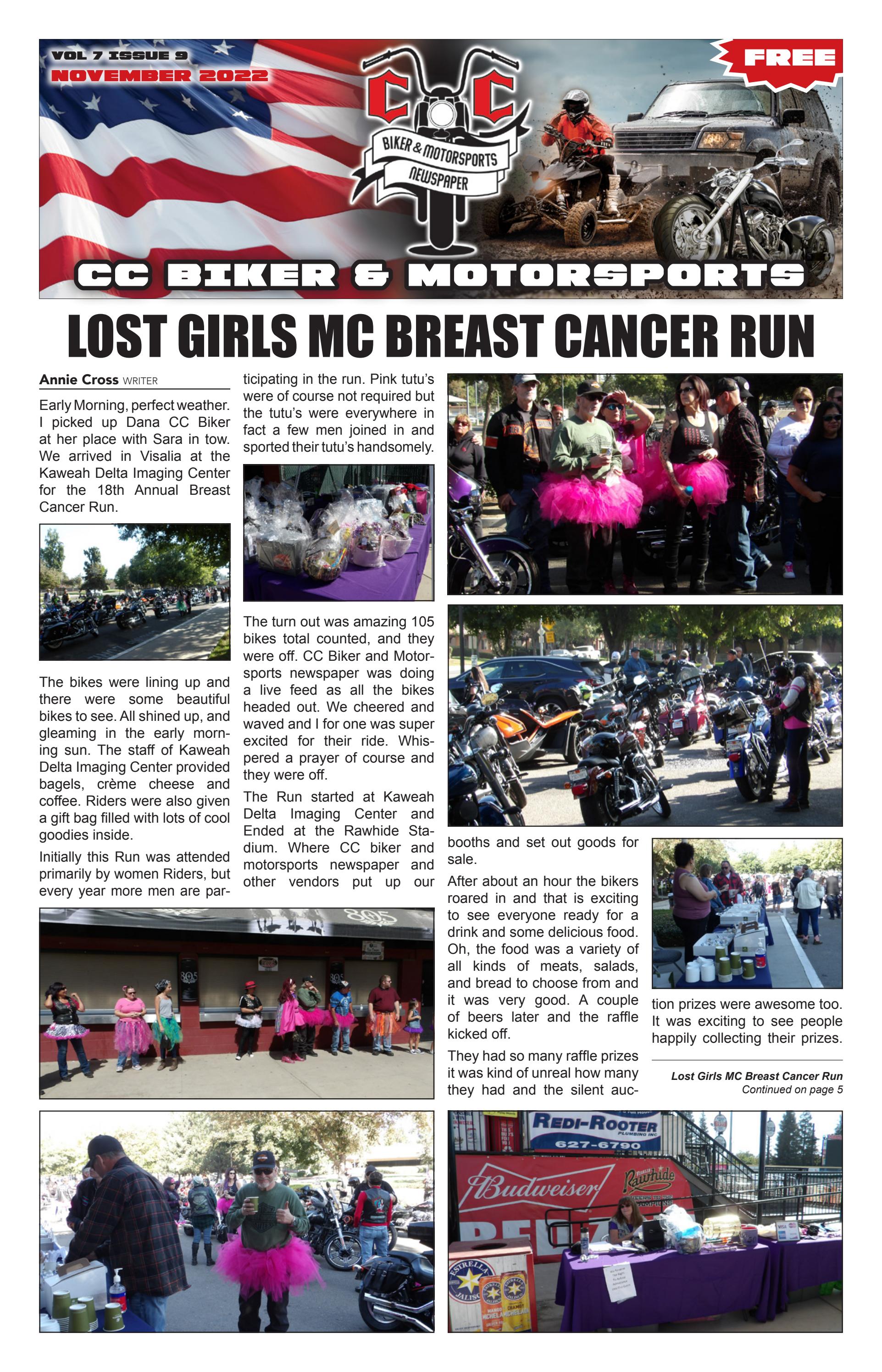 November 2022 Edition by CC Biker and Motorsports Newspaper - Issuu