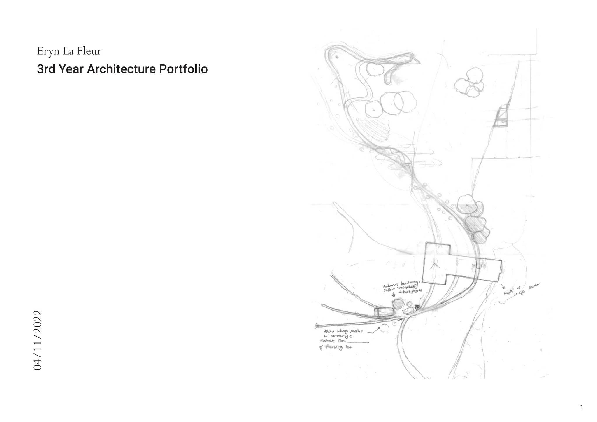 3rd Year Architecture Portfolio by erynlafleur - Issuu