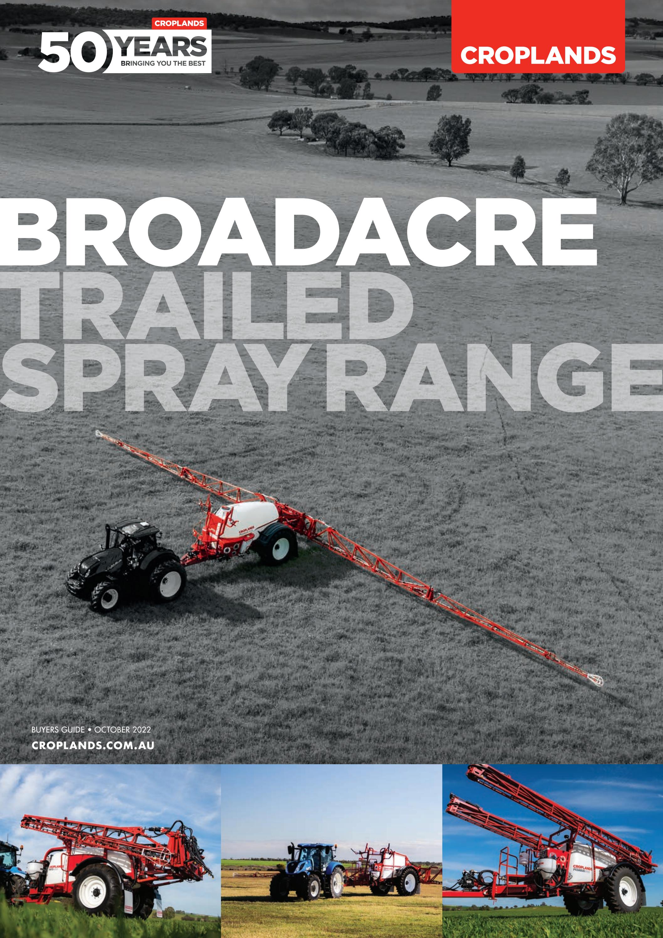 Croplands Broadacre Trailed | Buyers Guide 2022 by Croplands Equipment ...