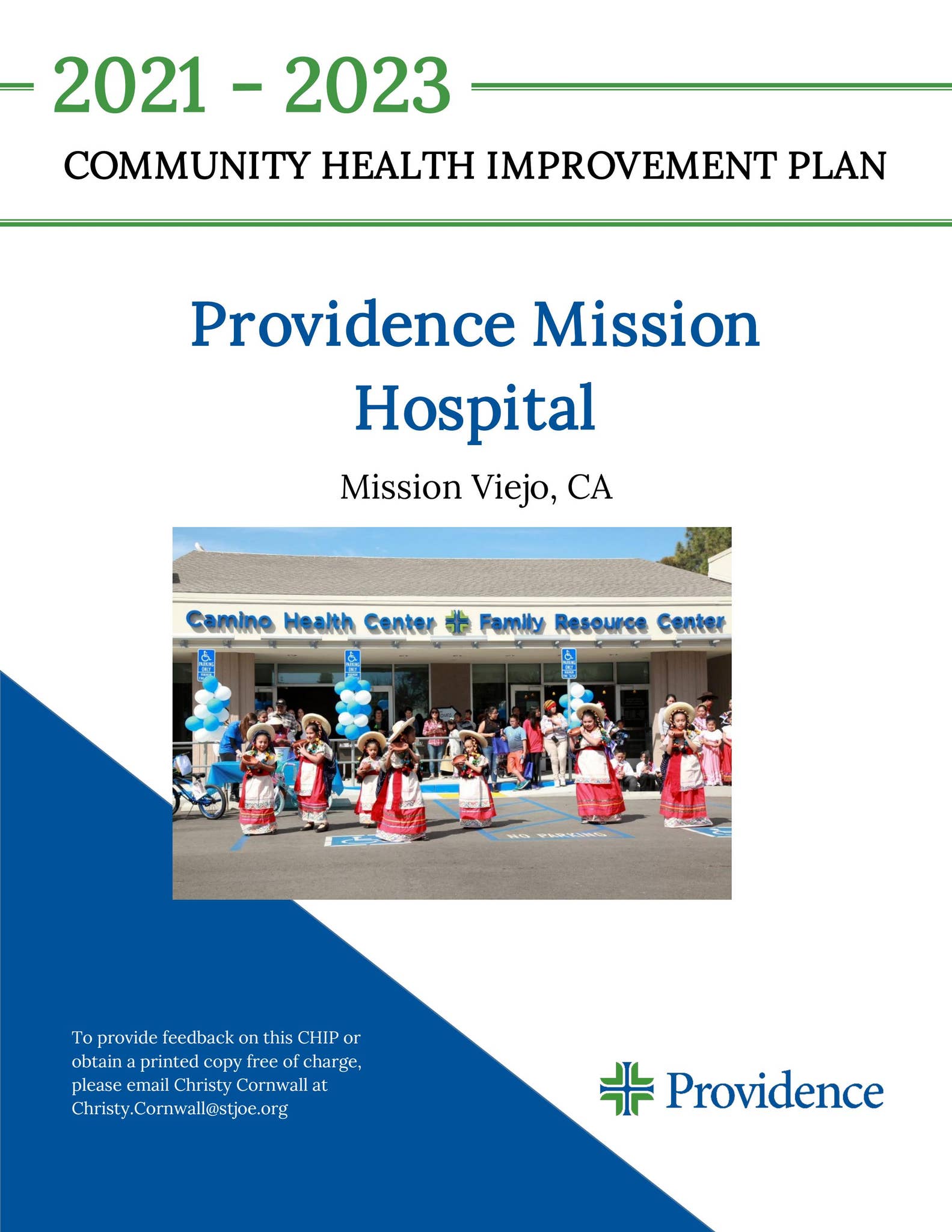Providence Mission Hospital Community Health Improvement Plan 2021-2023 ...