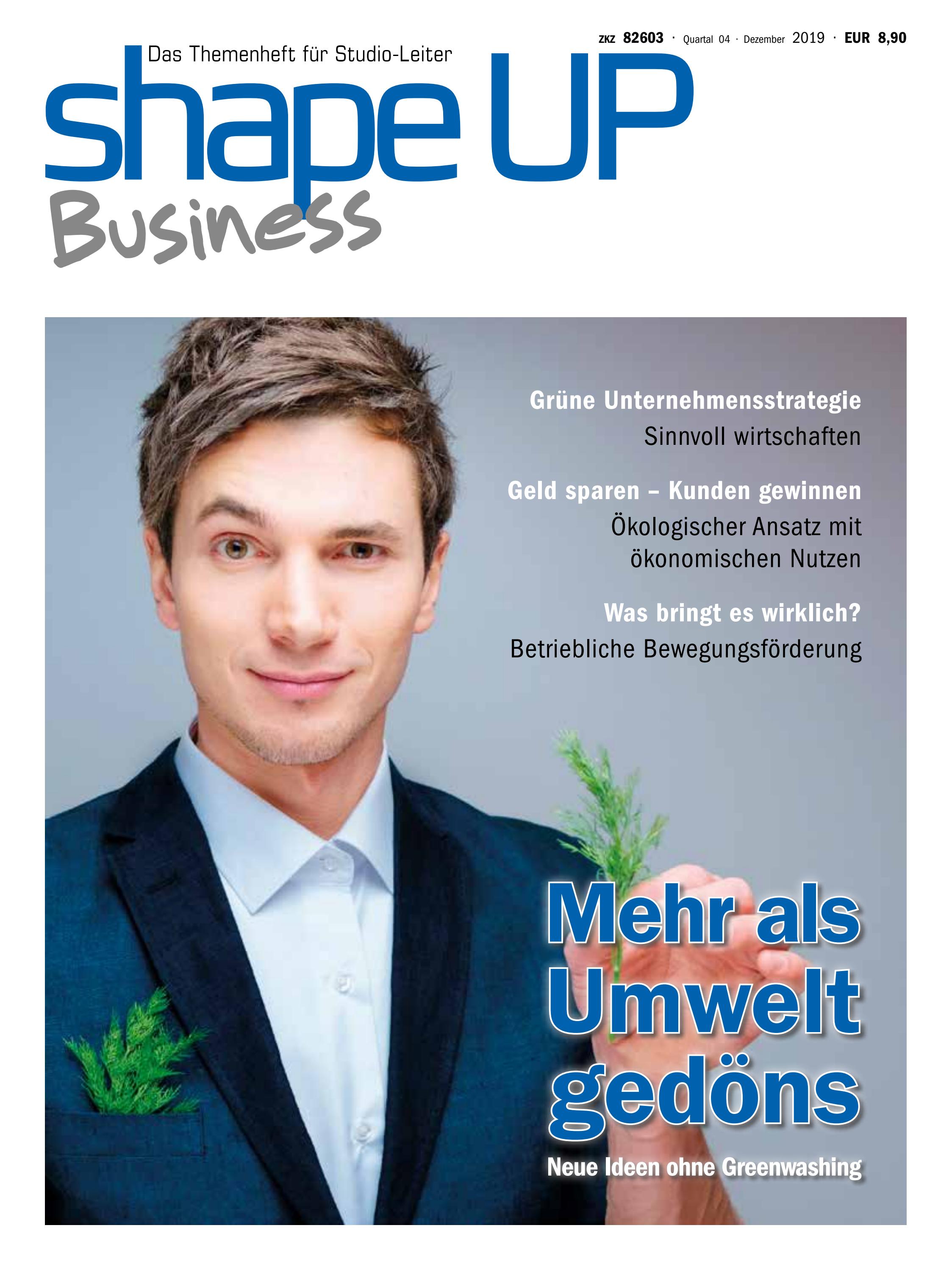 shape UP Business, 12/19: "Nachhaltige Markenführung" by Fischfell - Issuu