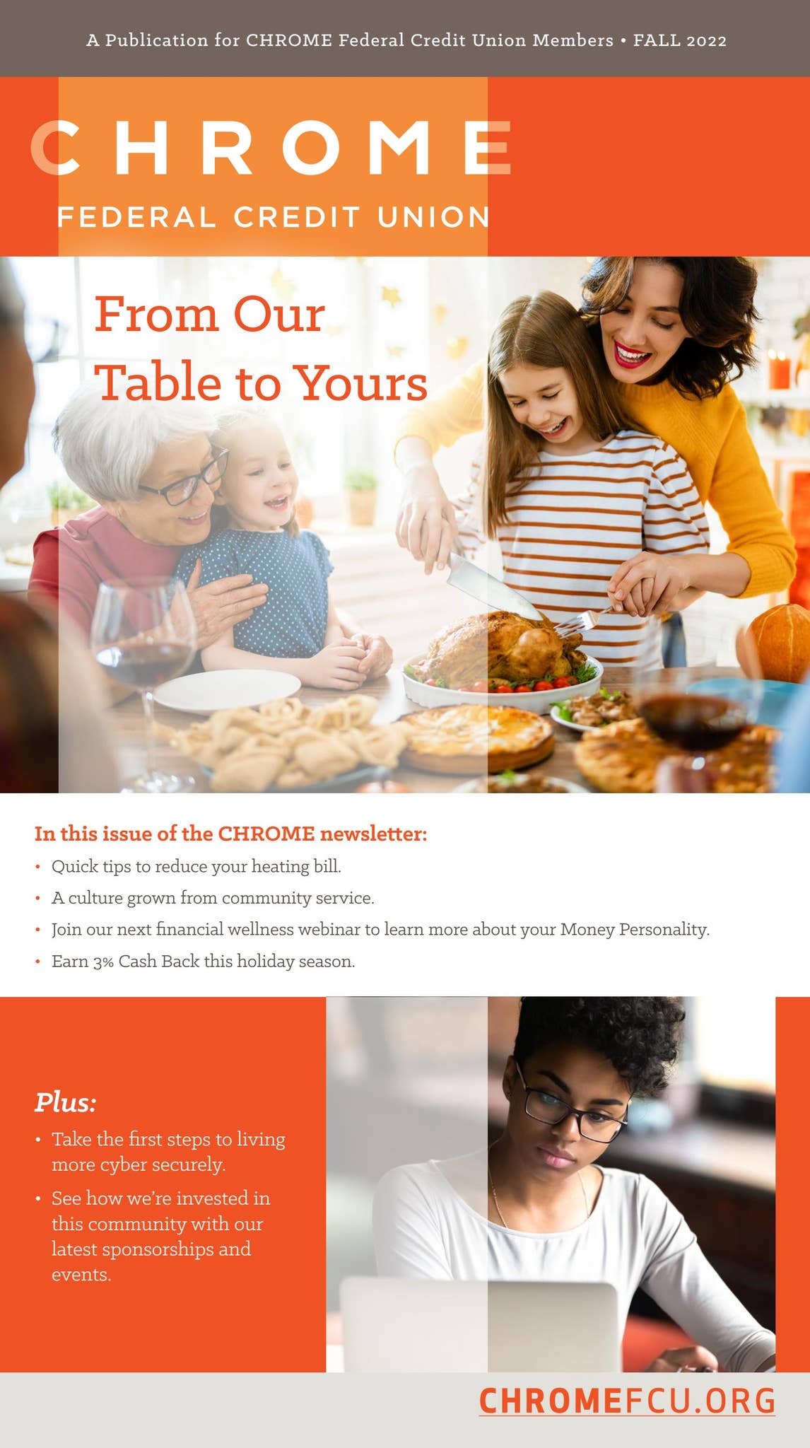 CHROME FCU Fall 2022 Newsletter by Jasmine Hughes - Issuu