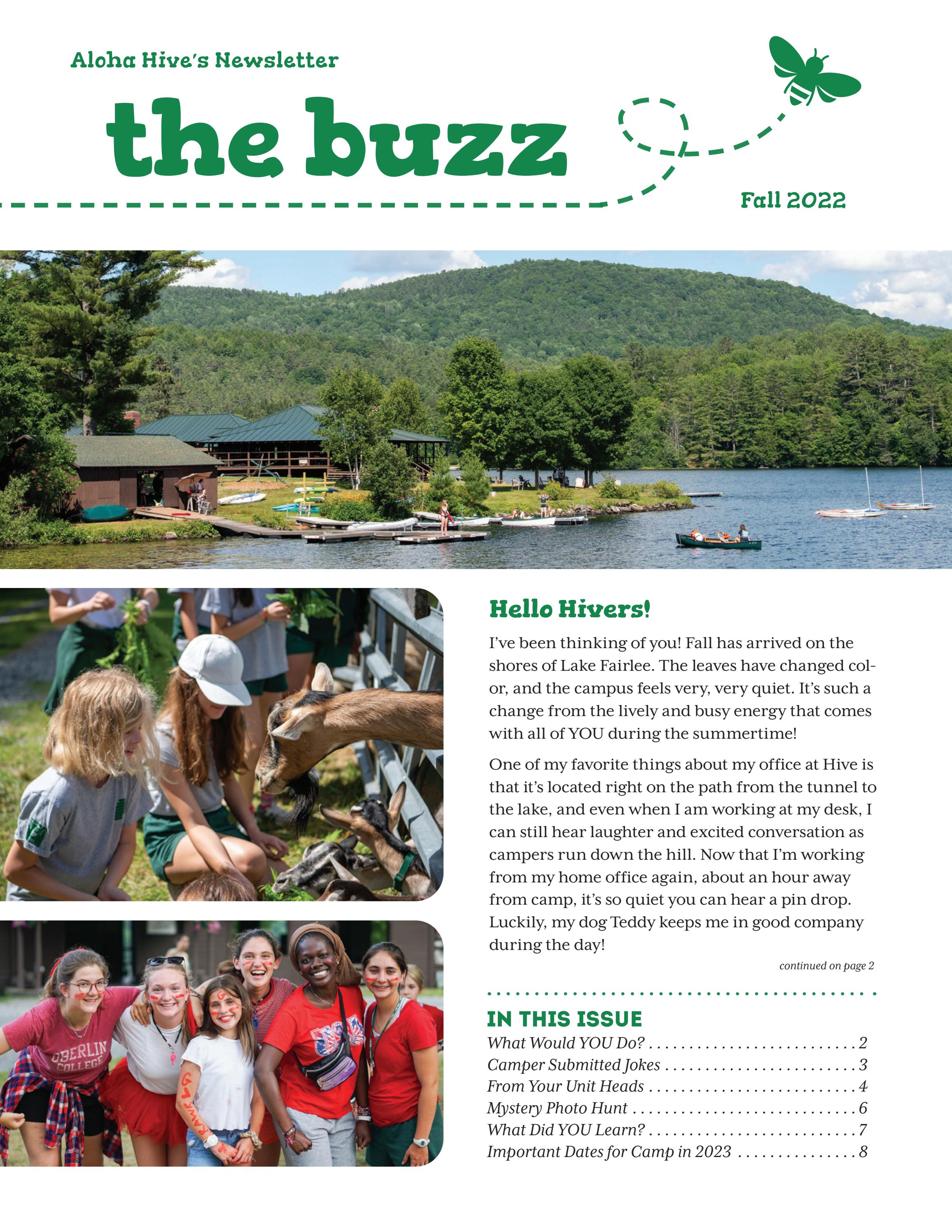 The Buzz - Fall 2022 by The Aloha Foundation - Issuu
