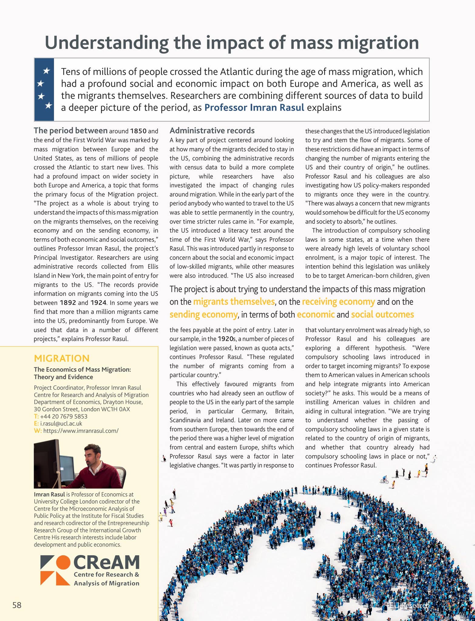 MIGRATION by Blazon Publishing and Media Ltd - Issuu