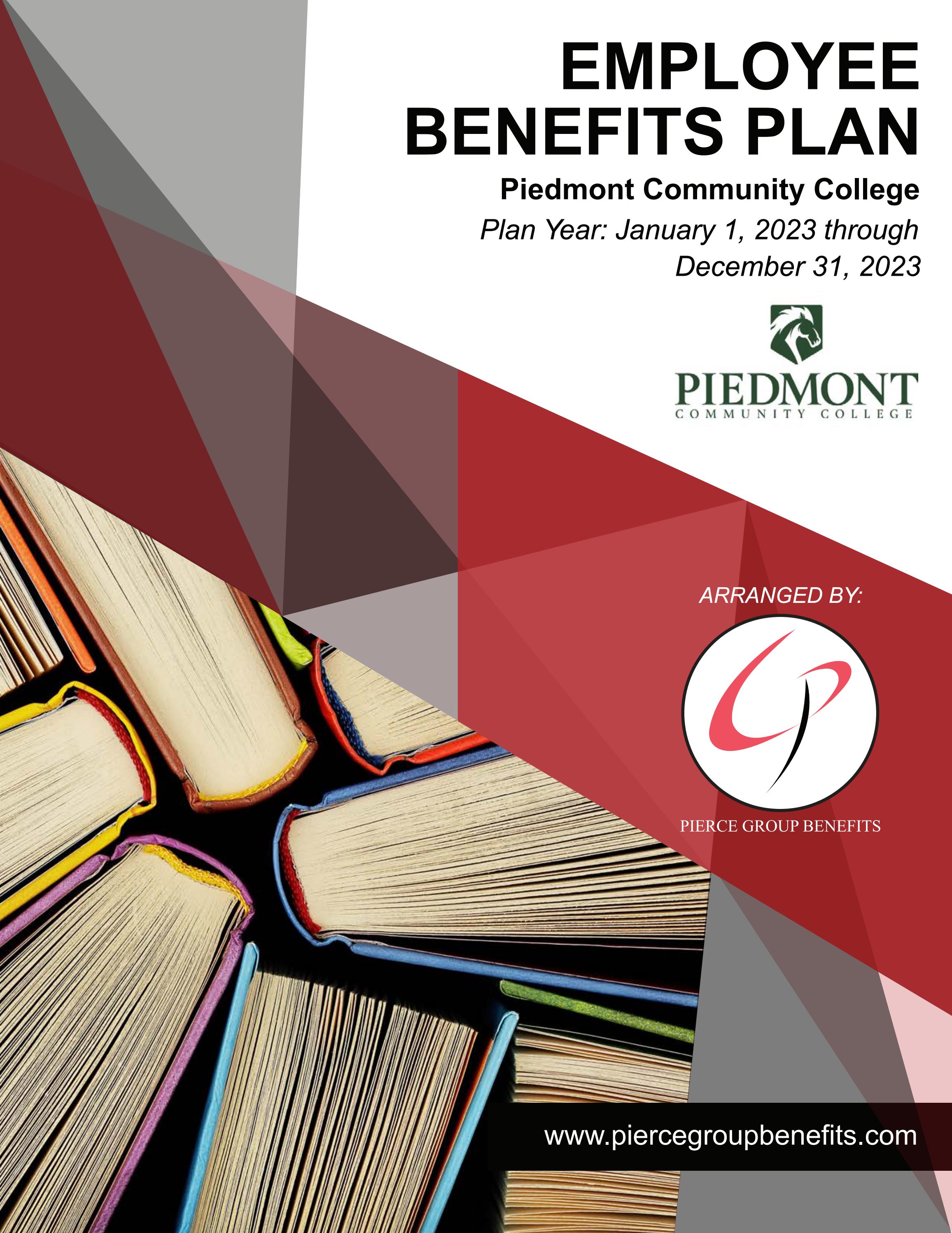 Piedmont Community College 2022 Booklet 23py By Pierce Group Benefits