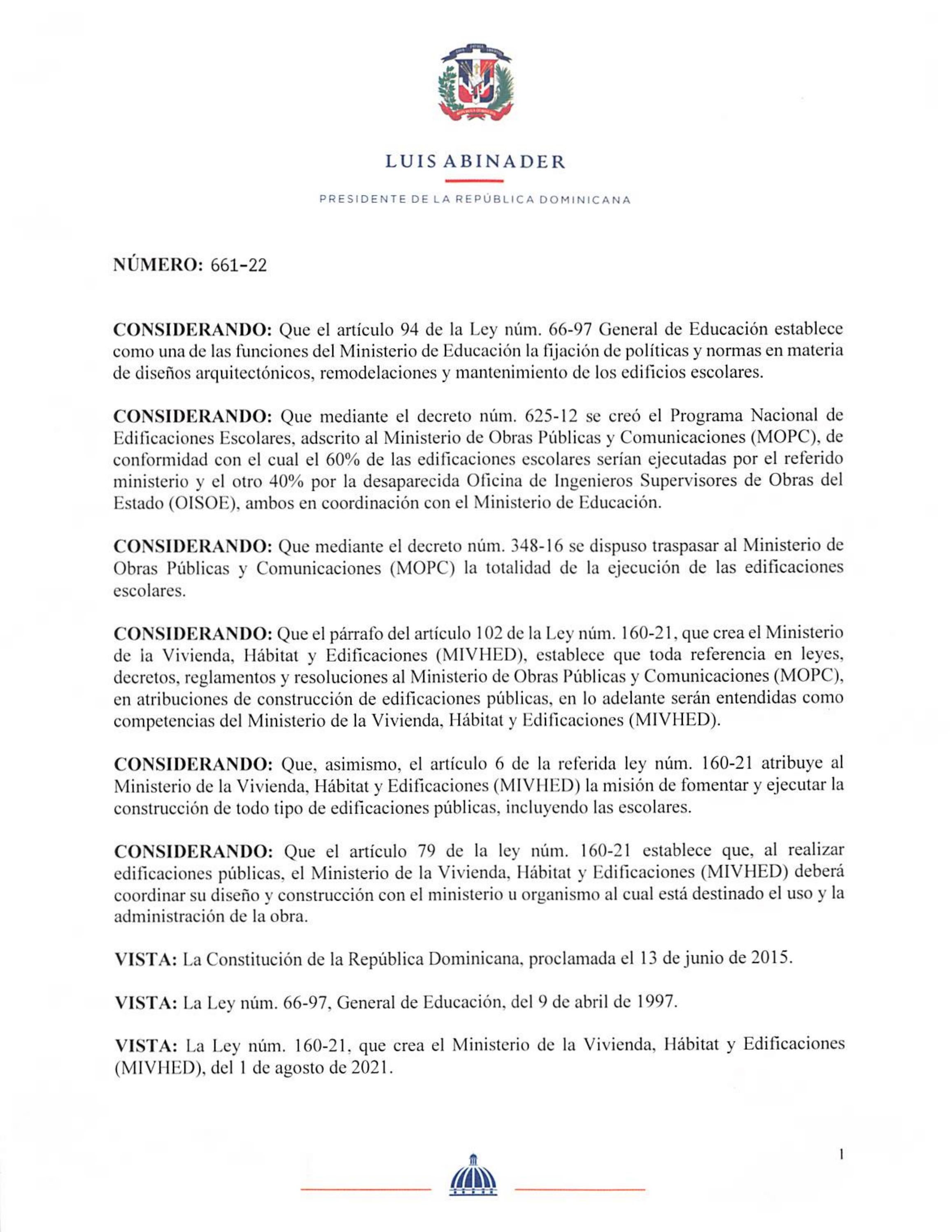 Decreto 661-22 by El Nuevo Diario - Issuu