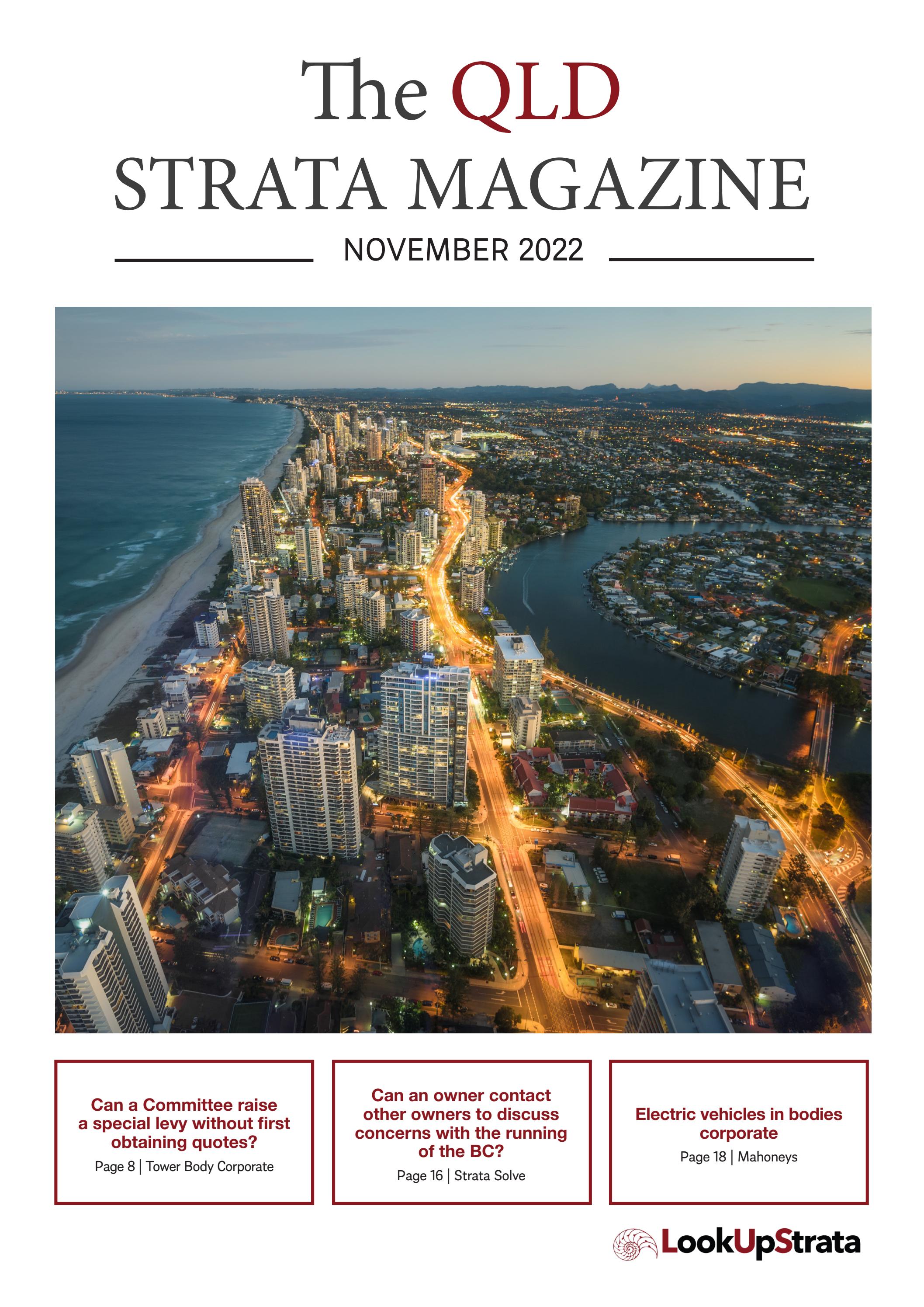 The QLD Strata Magazine | November 2022 by LookUpStrata - Issuu