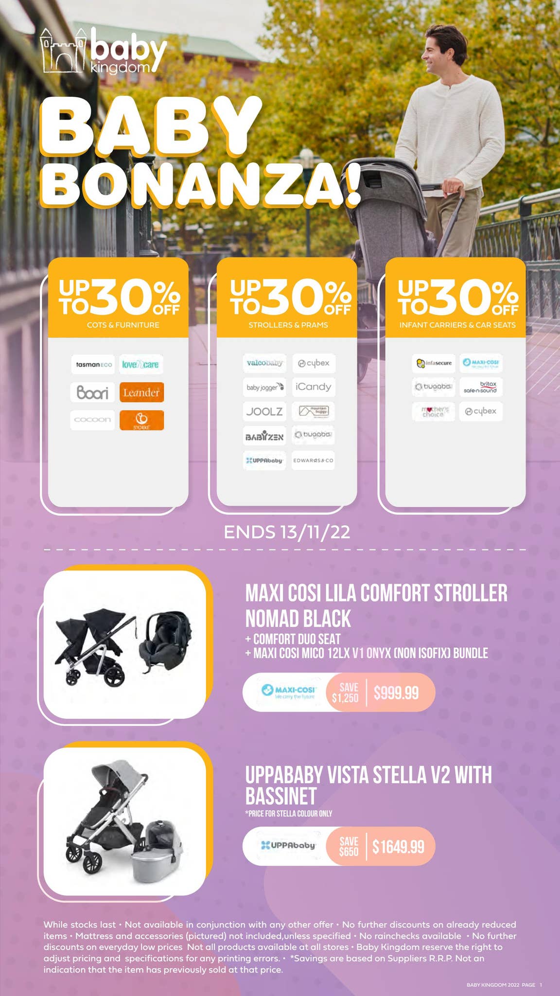 BABY BONANZA ENDS 13/11/22 by babykingdomaustralia - Issuu