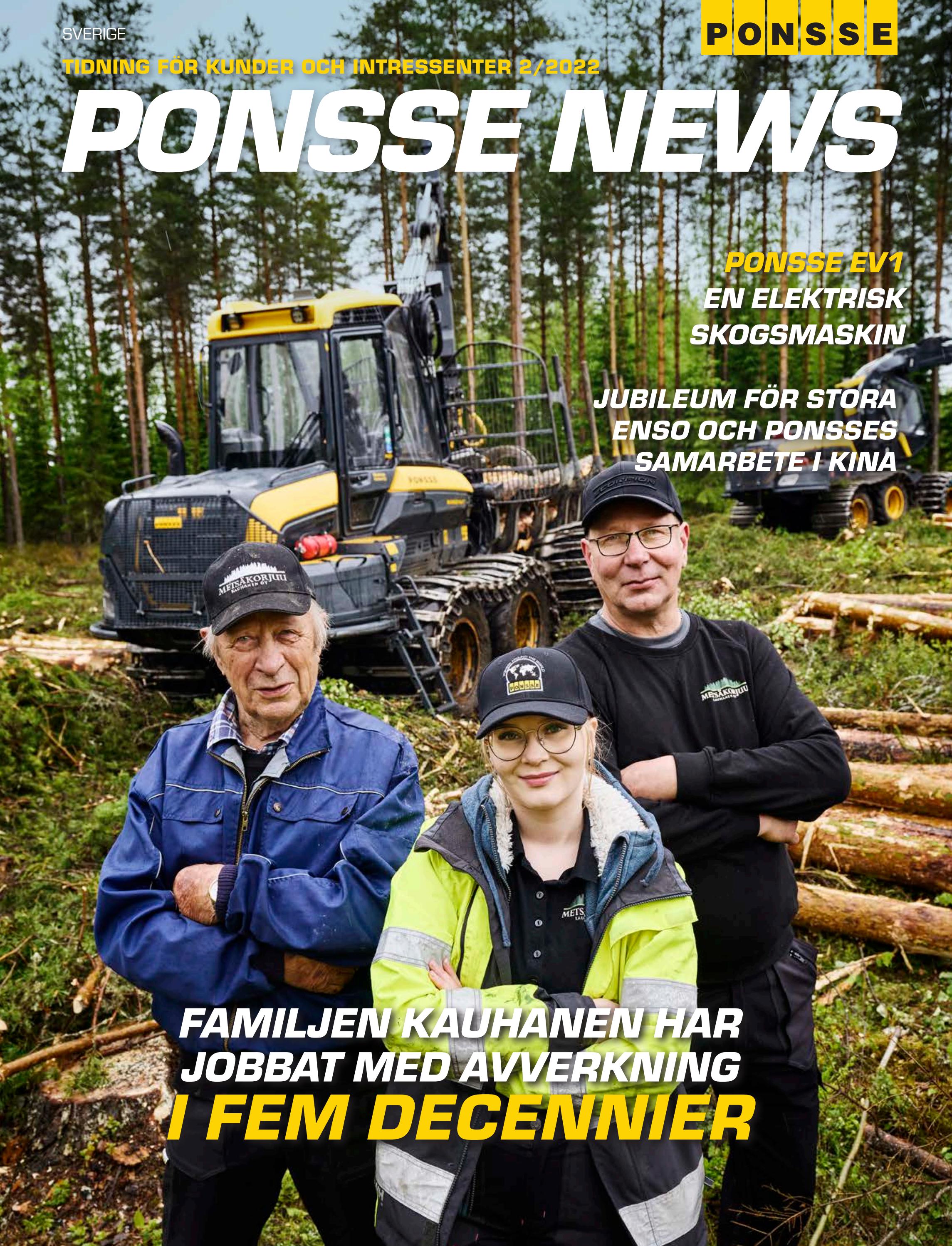 Ponsse News 2/2022 - SV by Ponsse Plc - Issuu