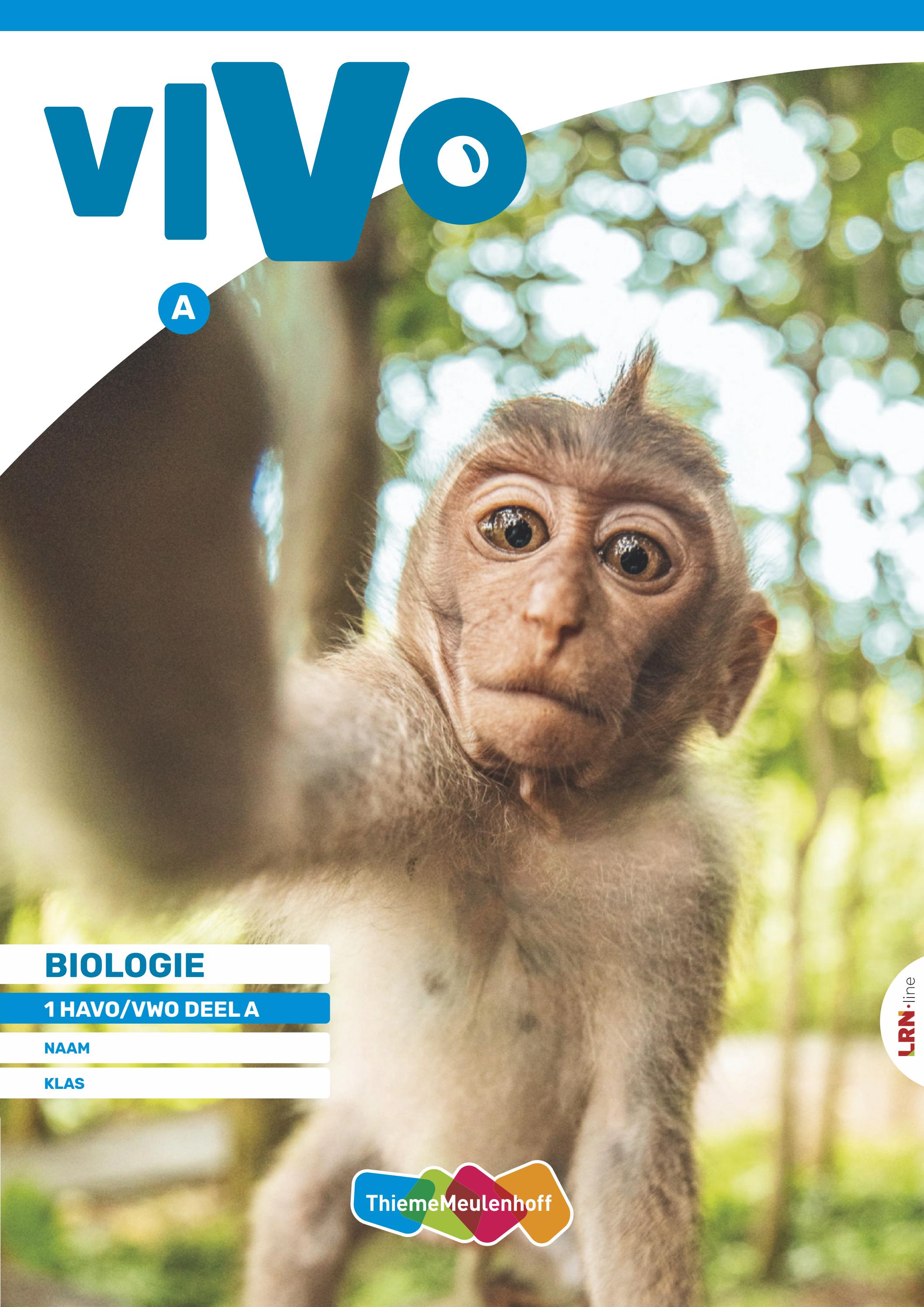 Vivo | De biologie van je leven - leerwerkboek 1 havo/vwo deel A by ...