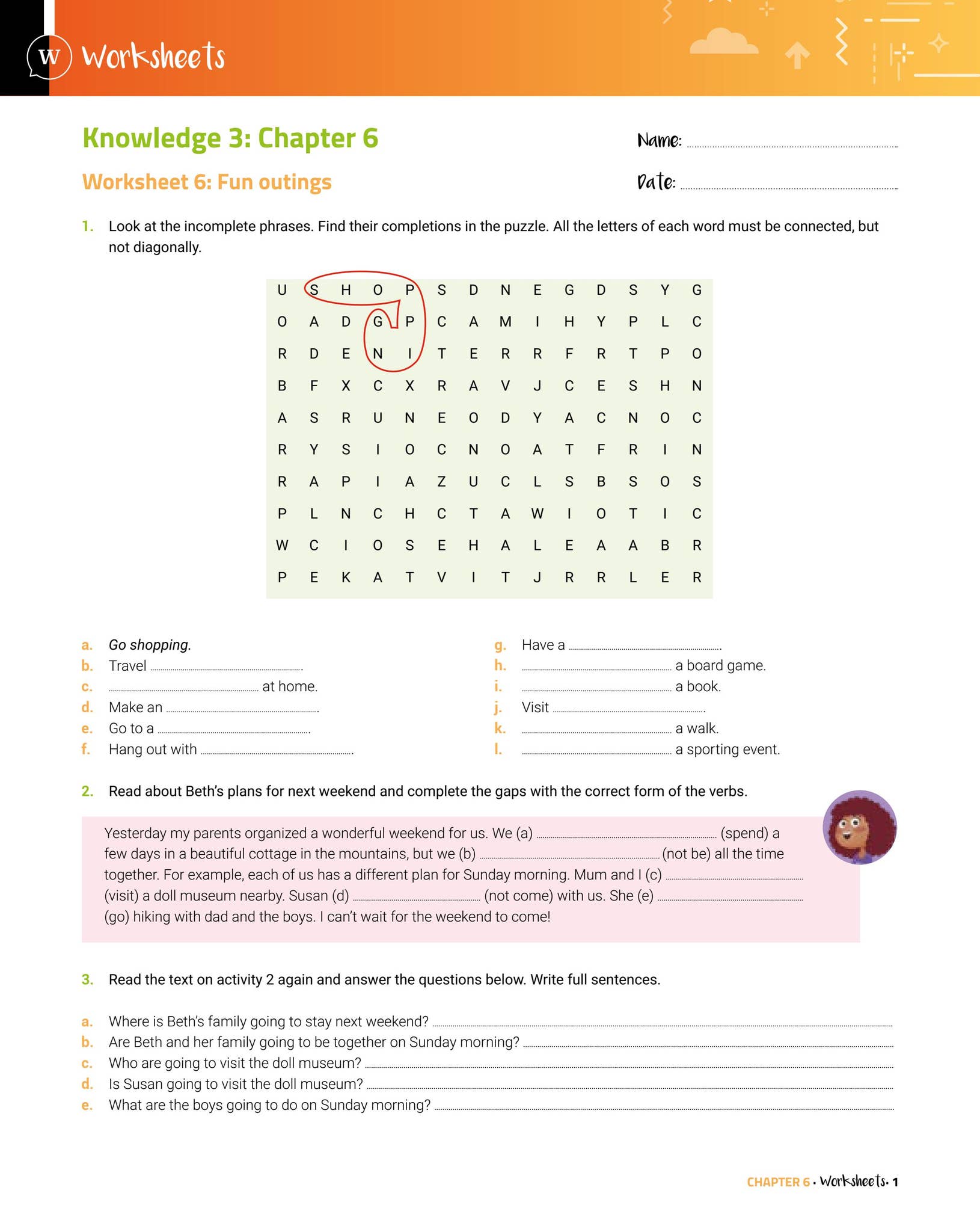 Worksheet 6 - Knowledge 3 by Editorial ACES - Issuu