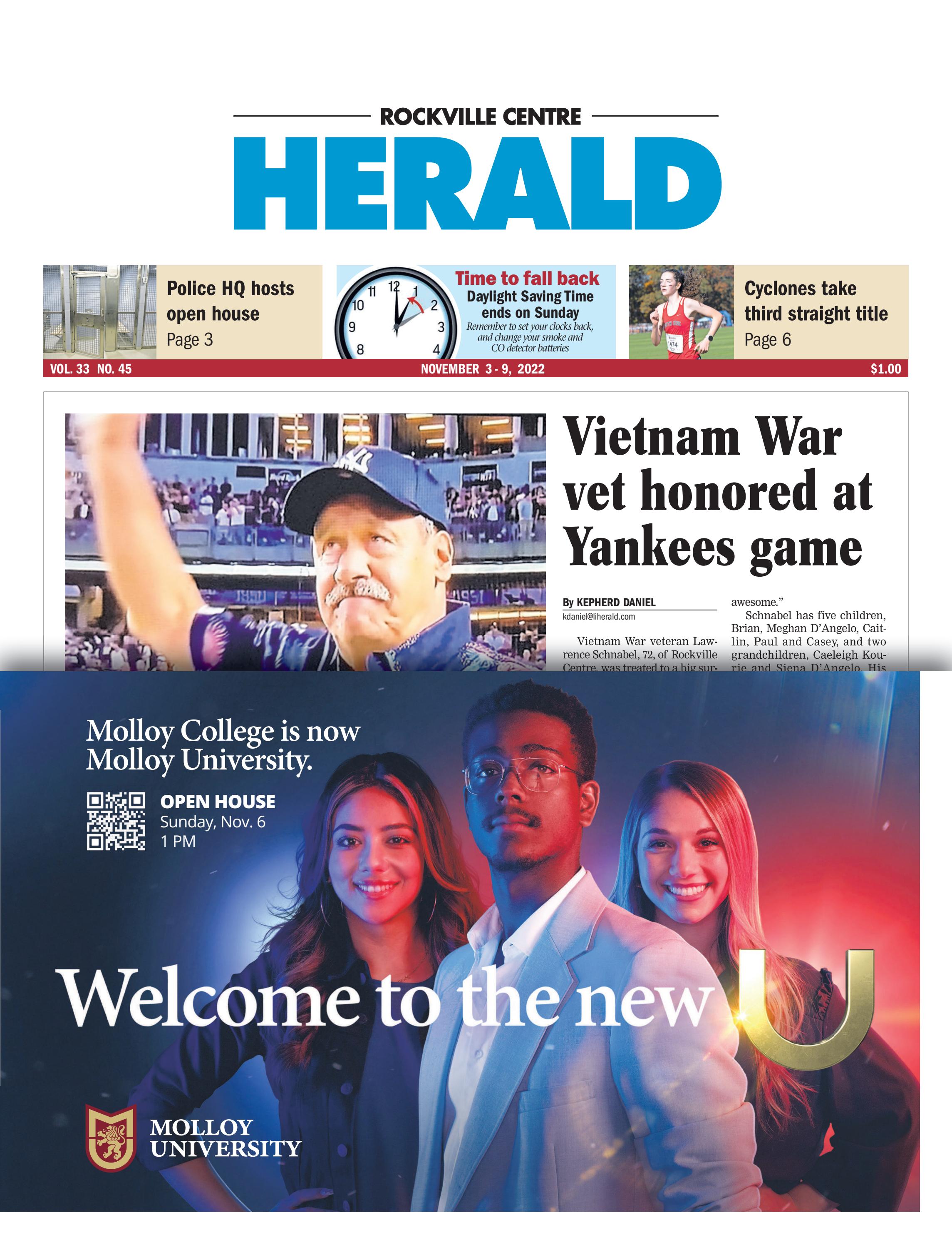 Rockville Centre Herald 11-03-2022 by Richner Communications, Inc - Issuu