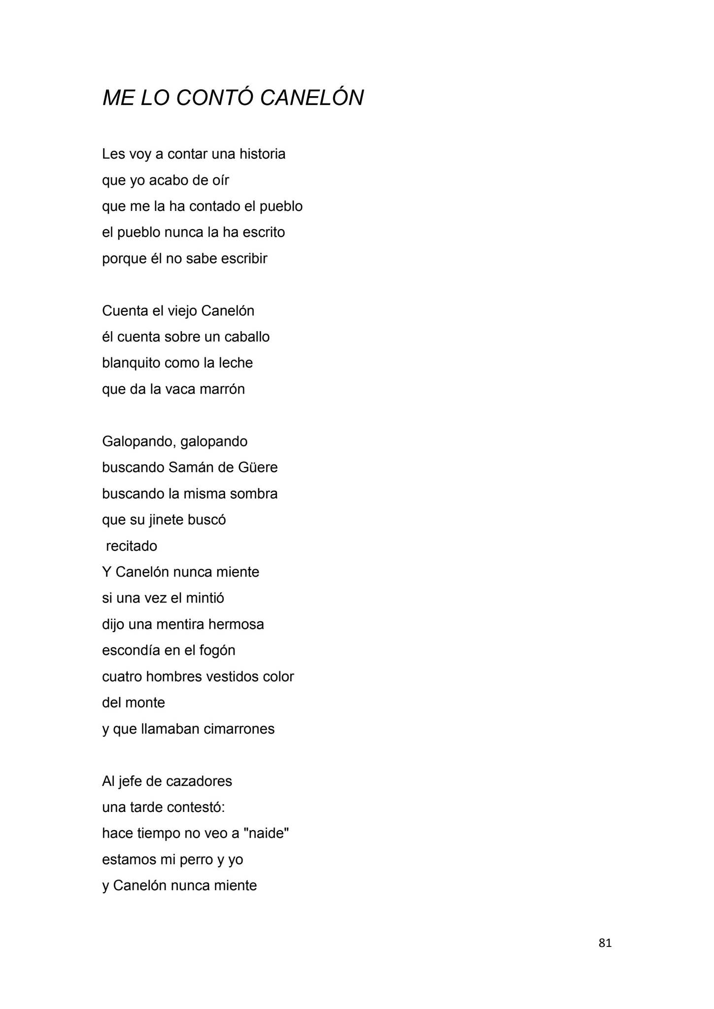 La Canción de Alí Primera, motivación a la lucha por la defensa de ...