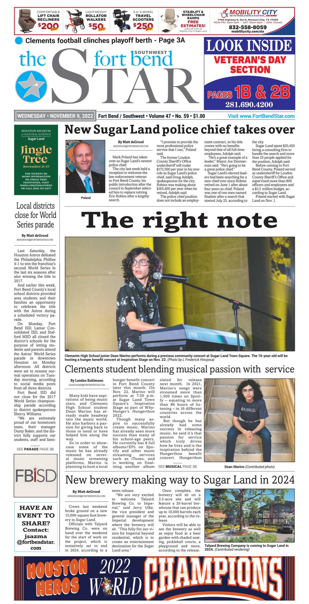11-09-22 Edition of the Fort Bend Star by Fort Bend Star | Fort Bend ...