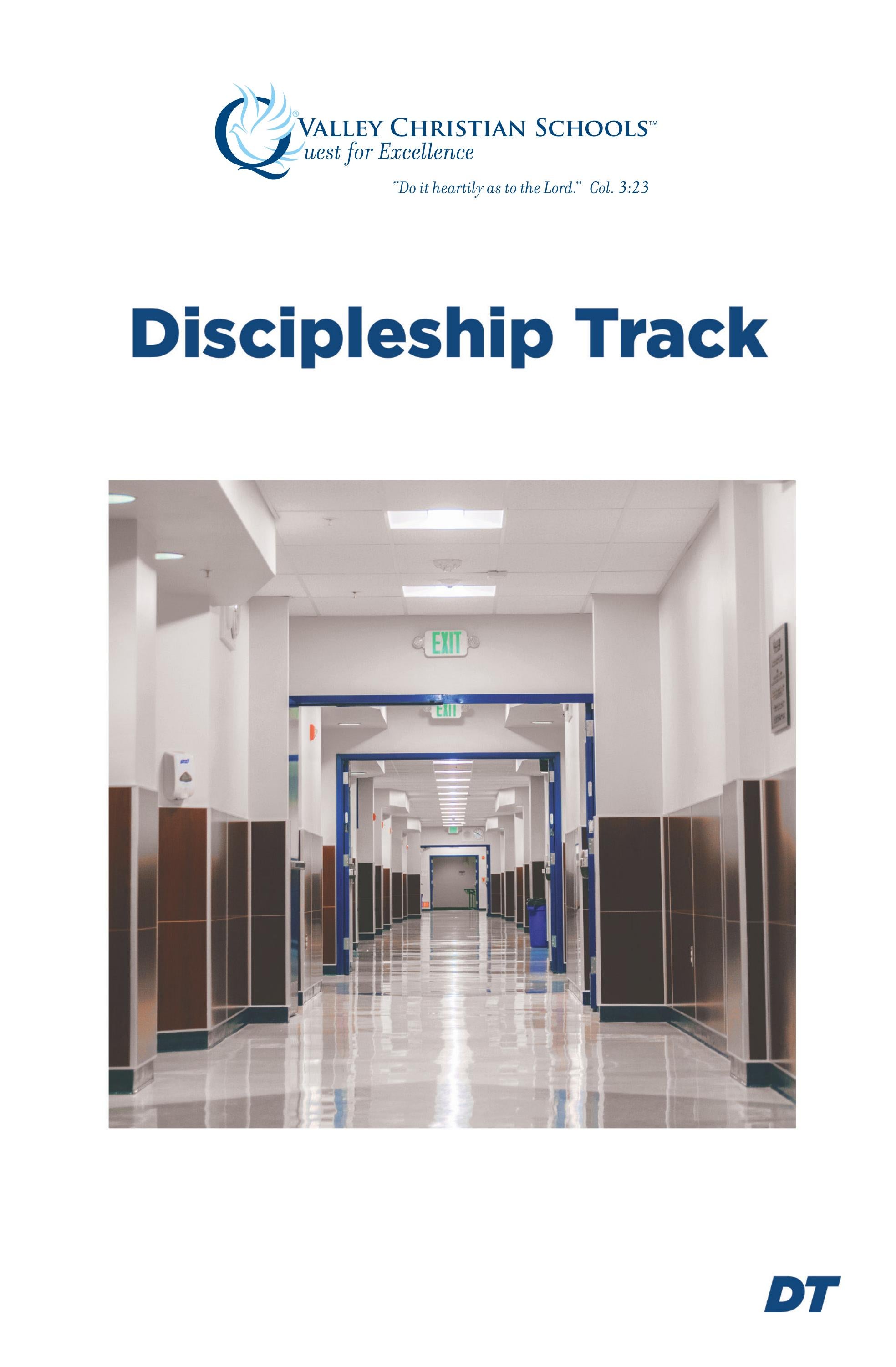 Discipleship Track by Valley Christian Schools - Issuu