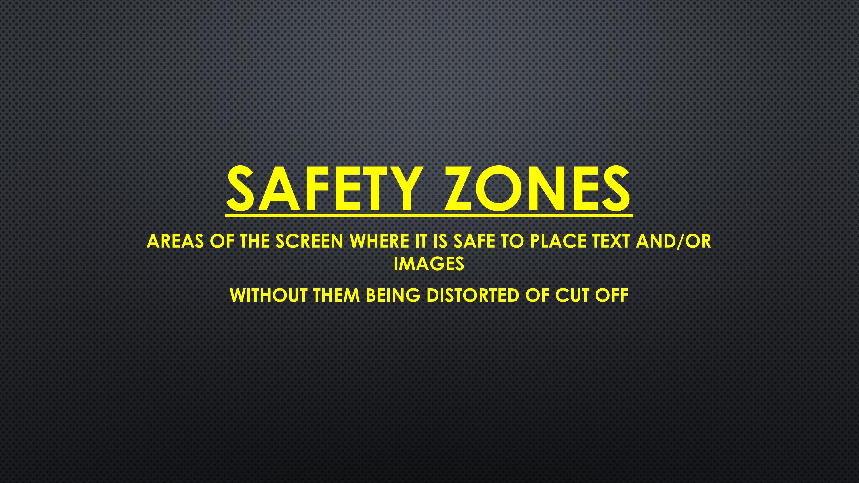 Safe Image and Safe Title Areas by Steven Burgoon - Issuu