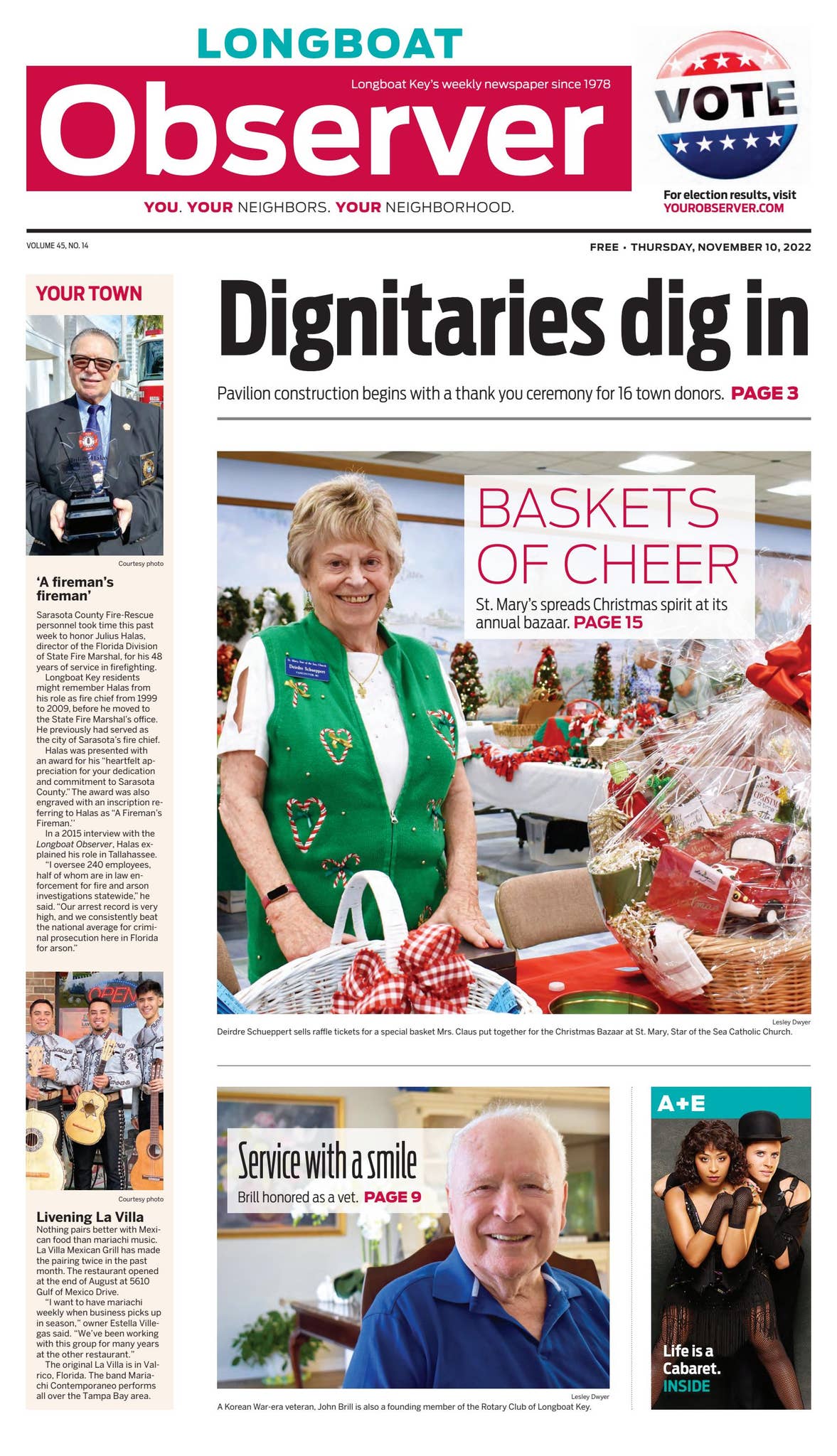 Longboat Observer 11.10.22 by The Observer Group Inc. - Issuu