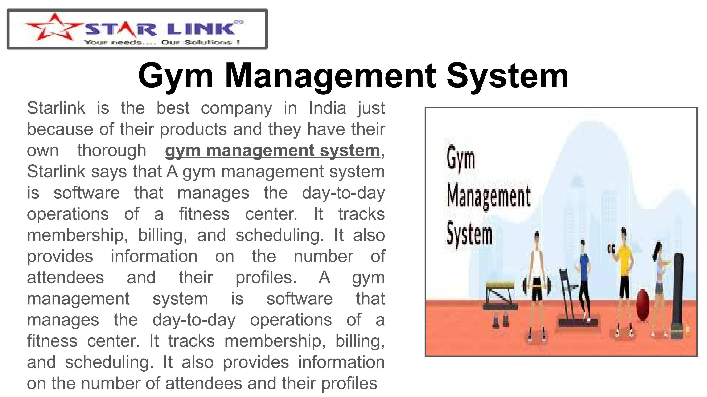 "Gym Management System PPT & PDF " by Star Link - Issuu