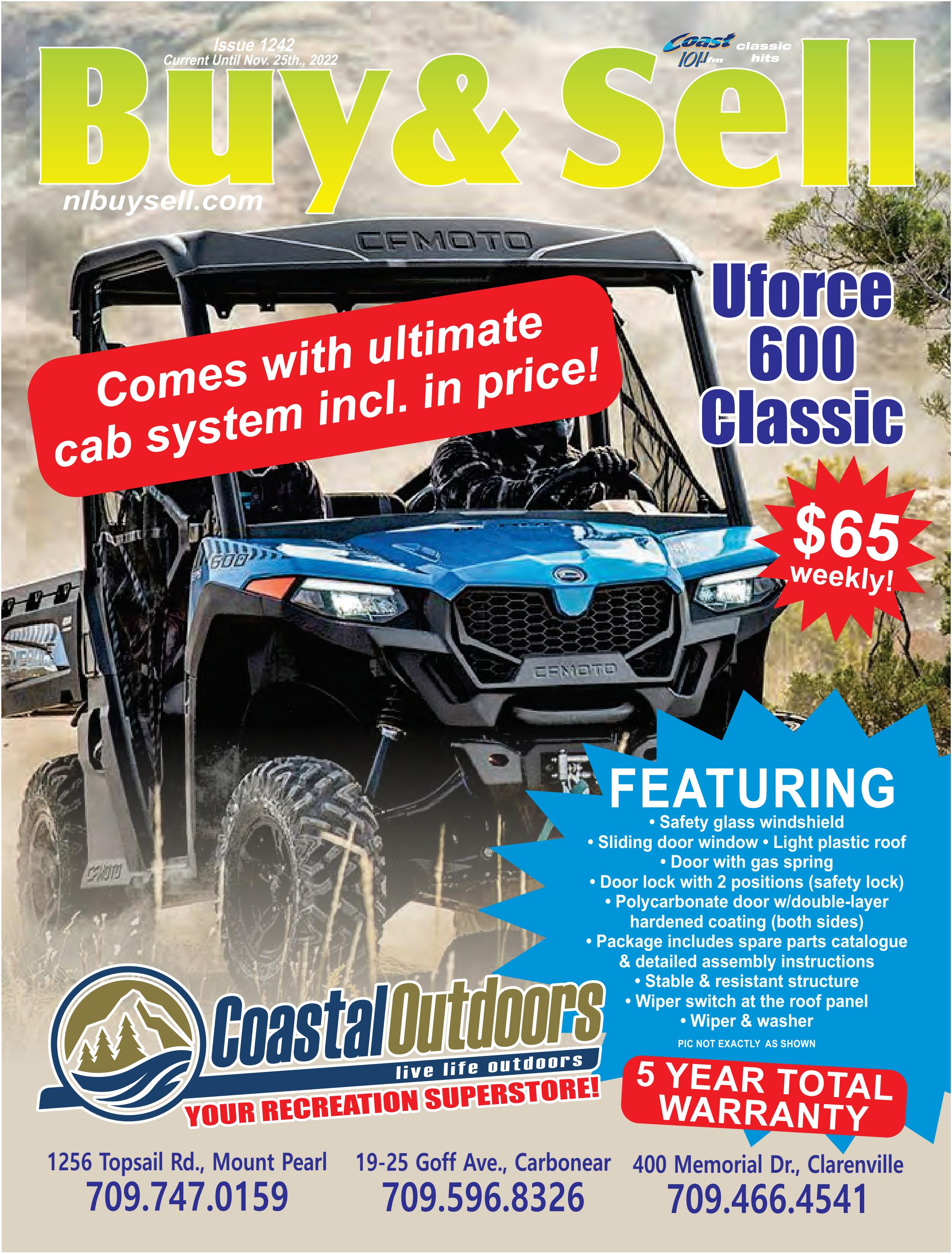 The Newfoundland Buy & Sell Magazine Issue # 1242 (2) by NL Buy Sell ...