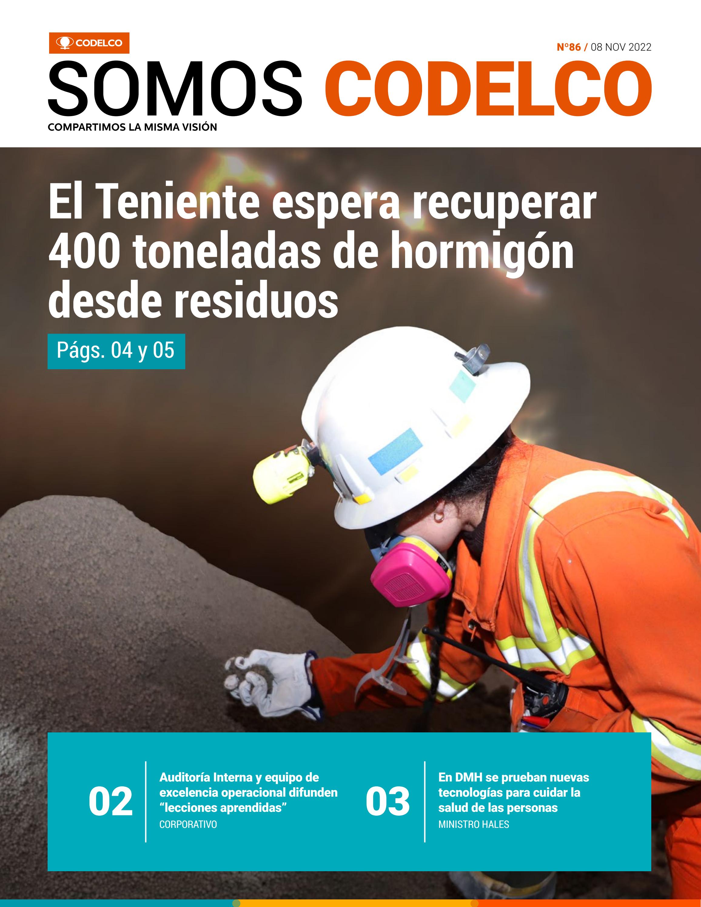 Somos Codelco 86 | 8 de noviembre de 2022 by Mi Codelco - Issuu