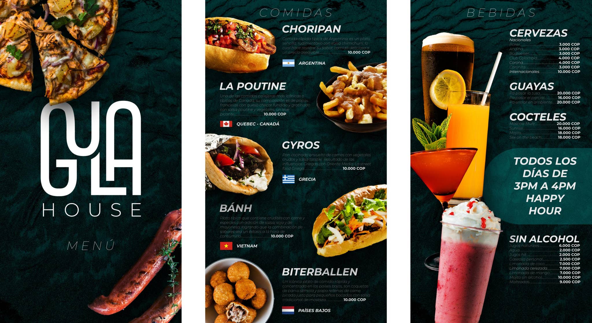 Menú GULA by Ximena Buitrago - Issuu