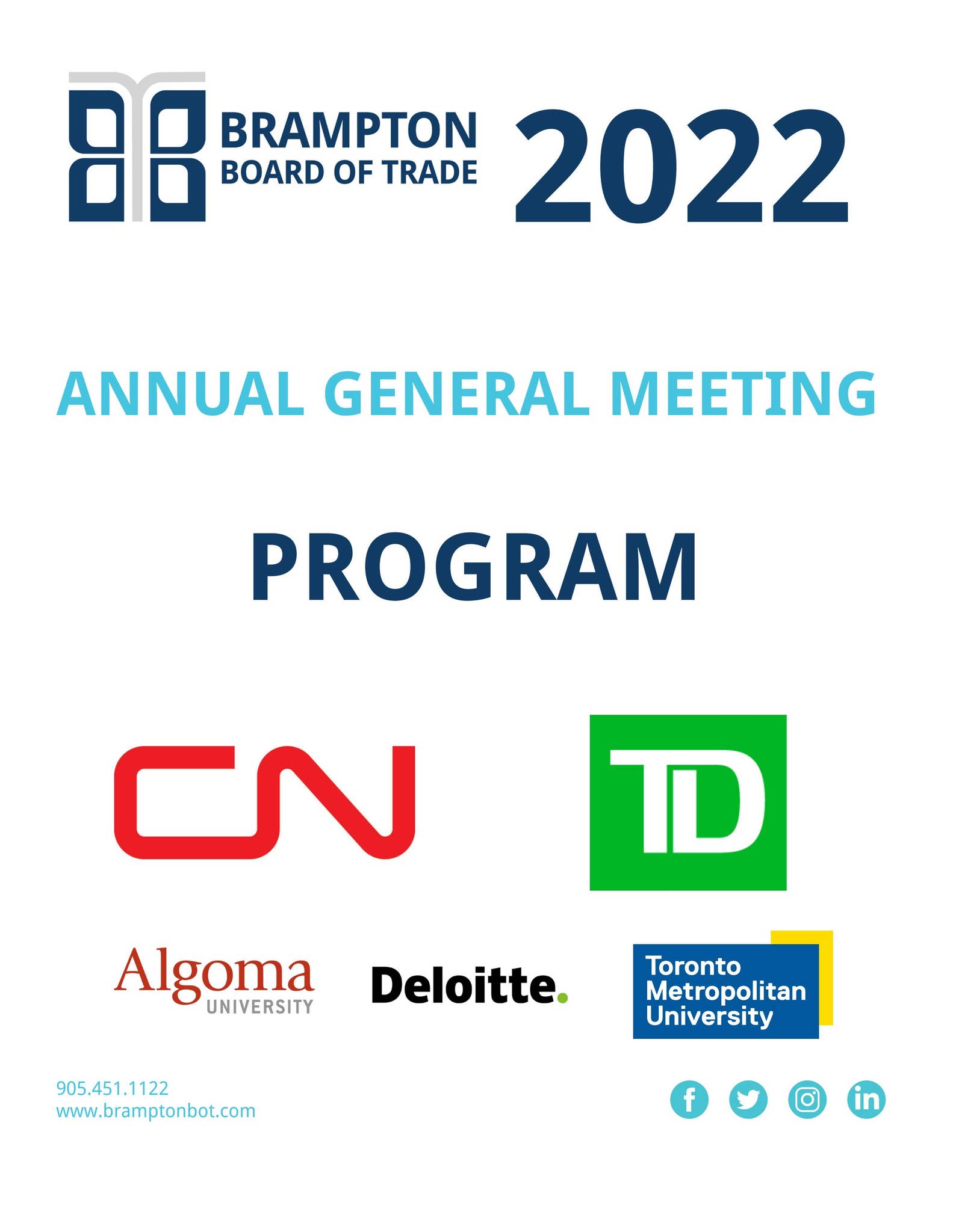 2022 AGM Program by bramptonbot - Issuu