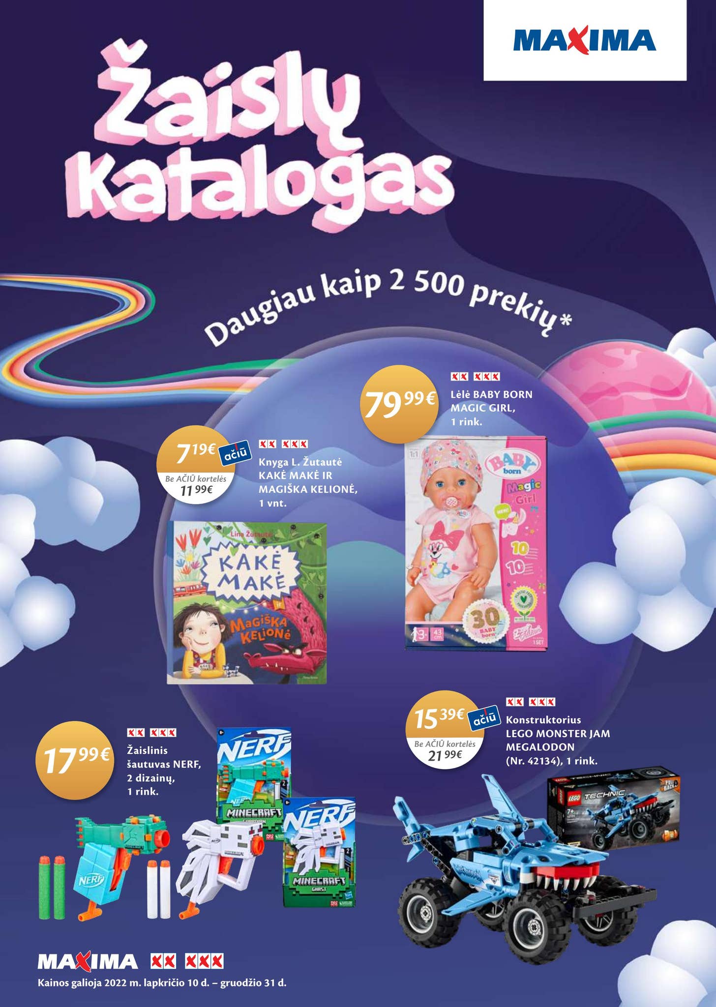MAXIMOS leidinys „Žaislų katalogas“ by MAXIMA LT - Issuu