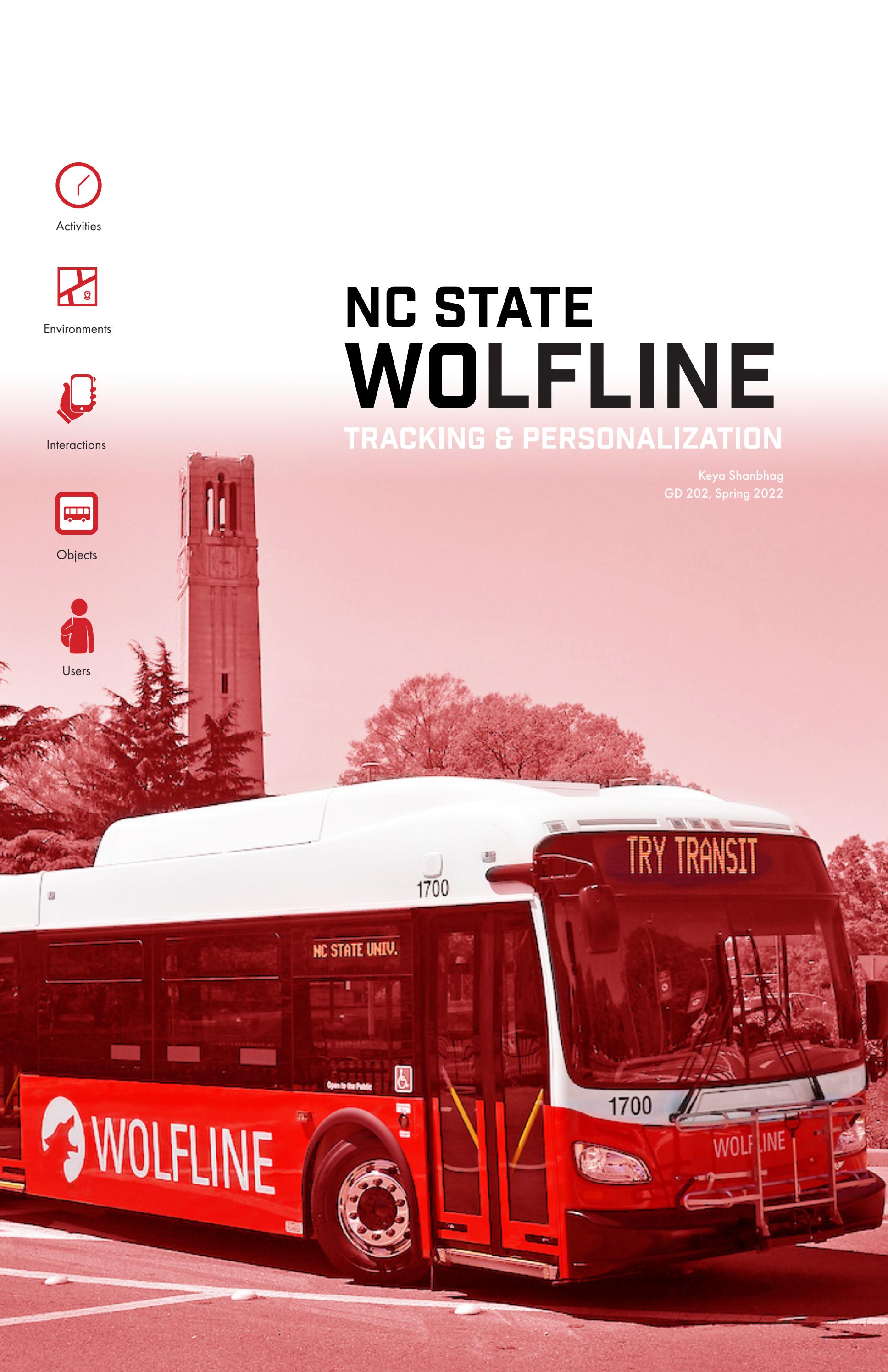 NC State Wolfline: Tracking & Personalization by Keya Shanbhag - Issuu