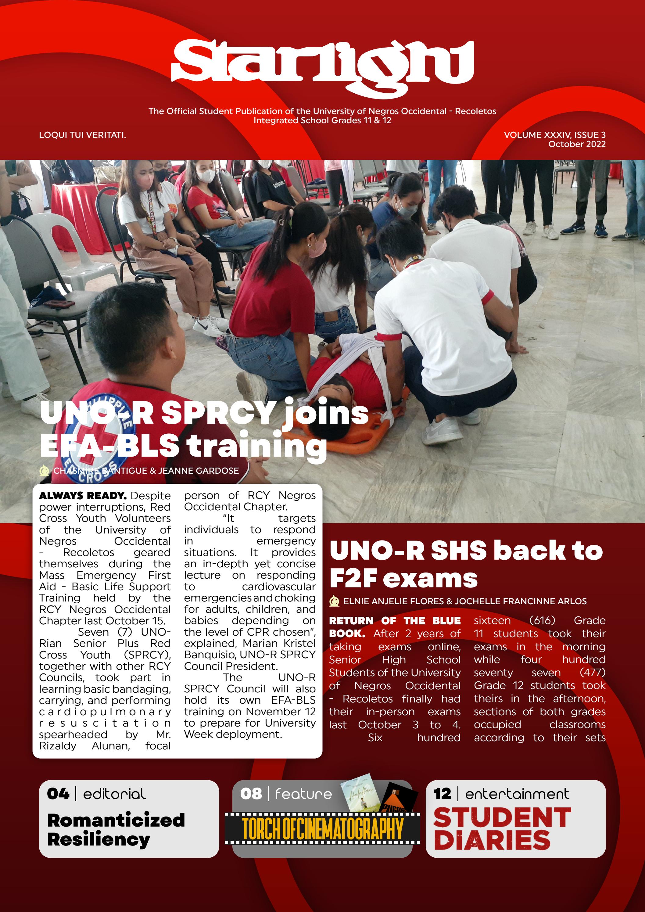 SHS Starlight Monthly E-Newsletter Vol. XXXIV, Issue 3 by SHS Starlight - Issuu