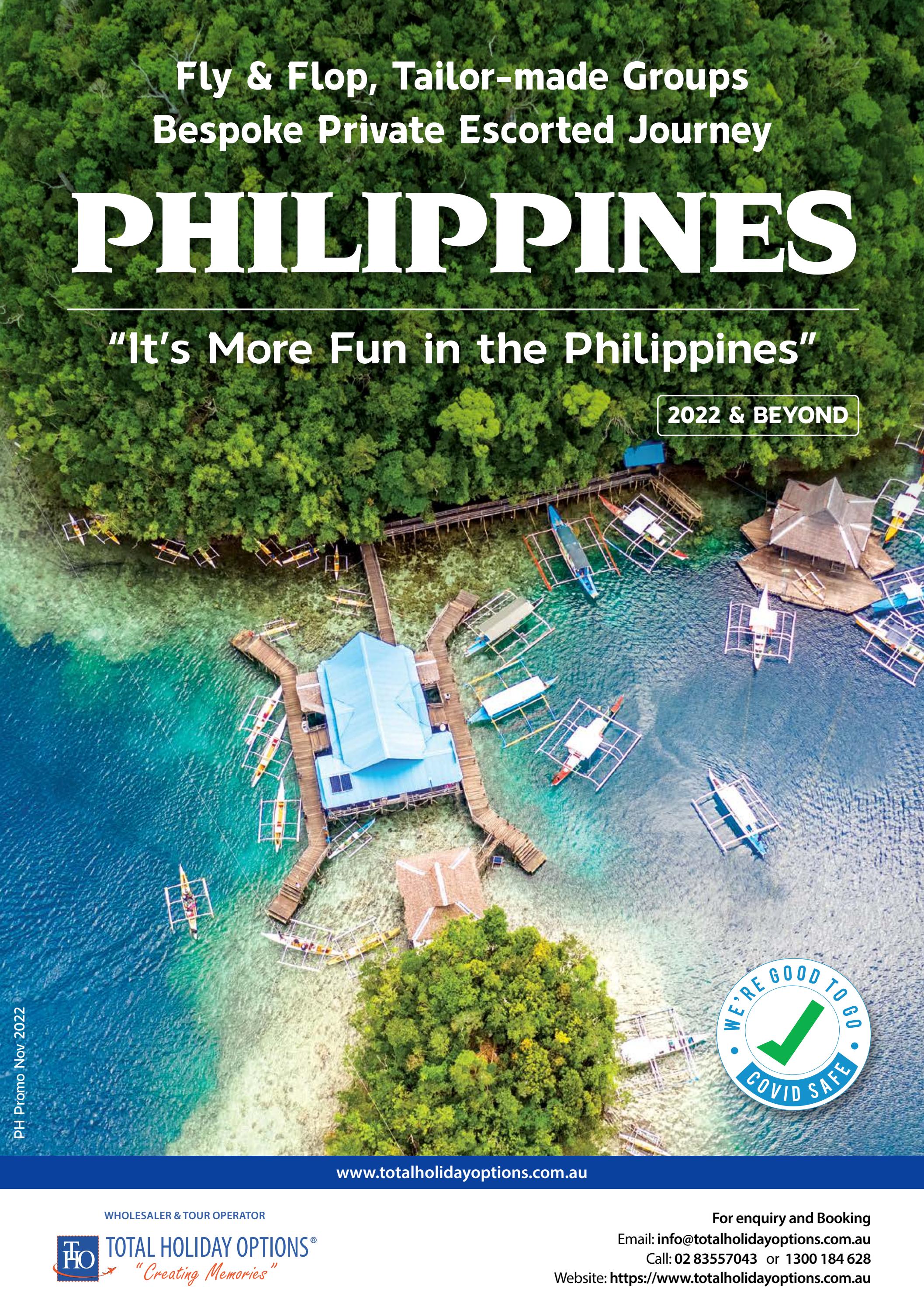 Philippines Promotion Flyer_AU by TOTAL HOLIDAY OPTIONS - Issuu