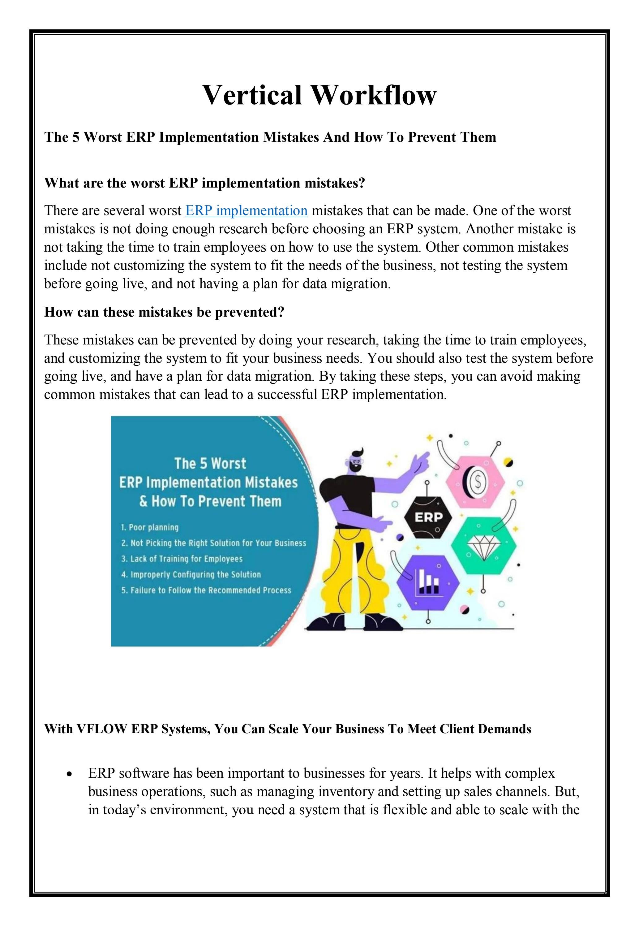 Vertical Workflow by Vertical Workflow CA - Issuu