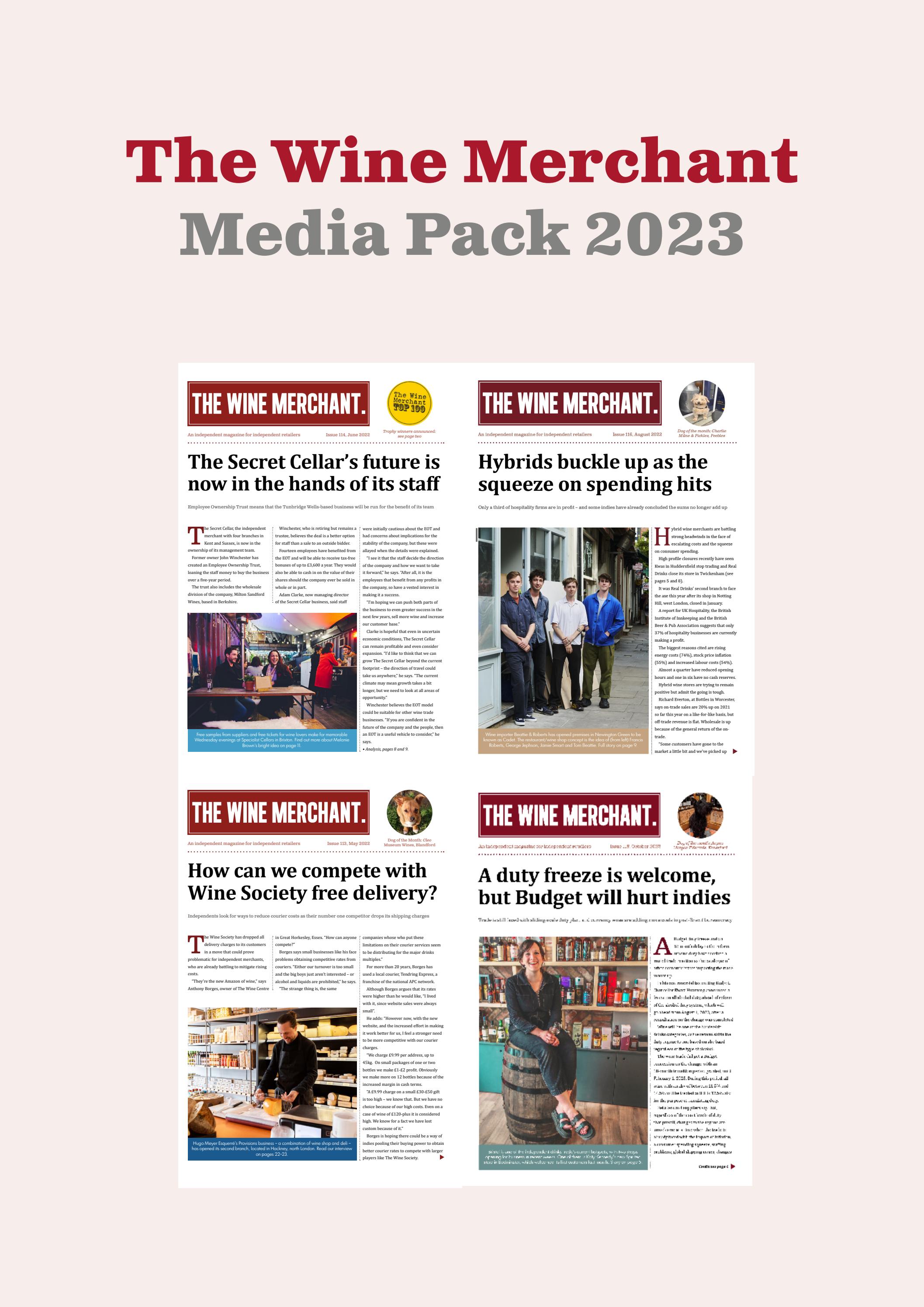 The Wine Merchant Media Pack 2023 by The Wine Merchant magazine - Issuu