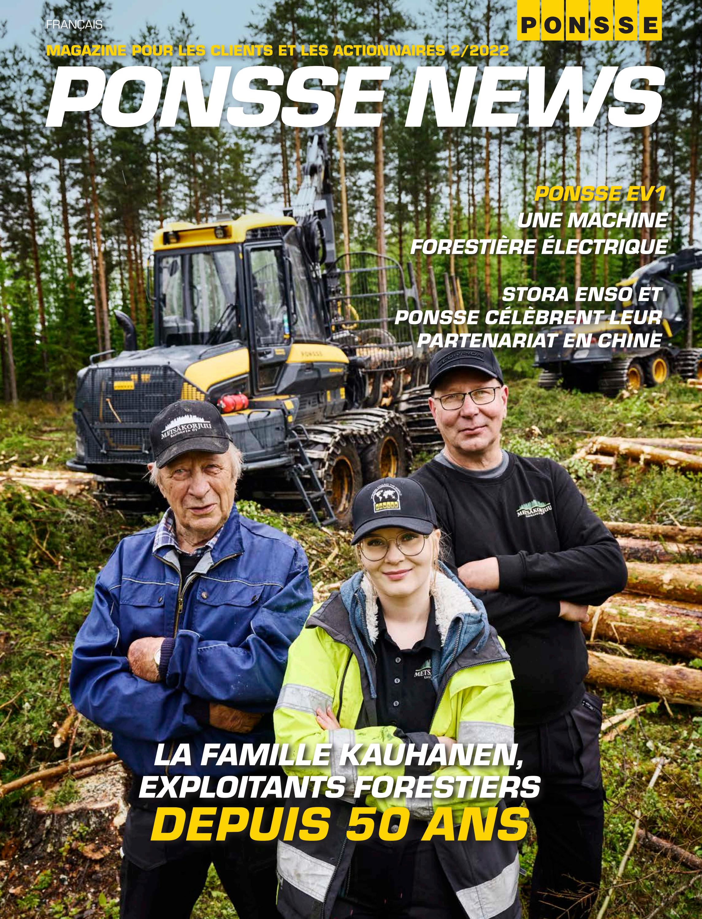 Ponsse News 2/2022 FR by Ponsse Plc - Issuu