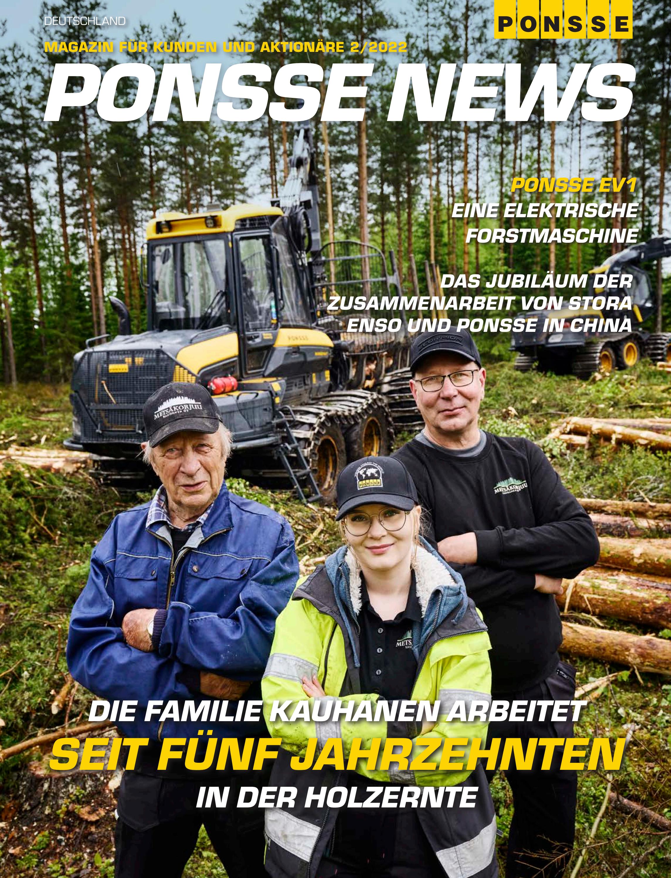 Ponsse News 2/2022, DE by Ponsse Plc - Issuu