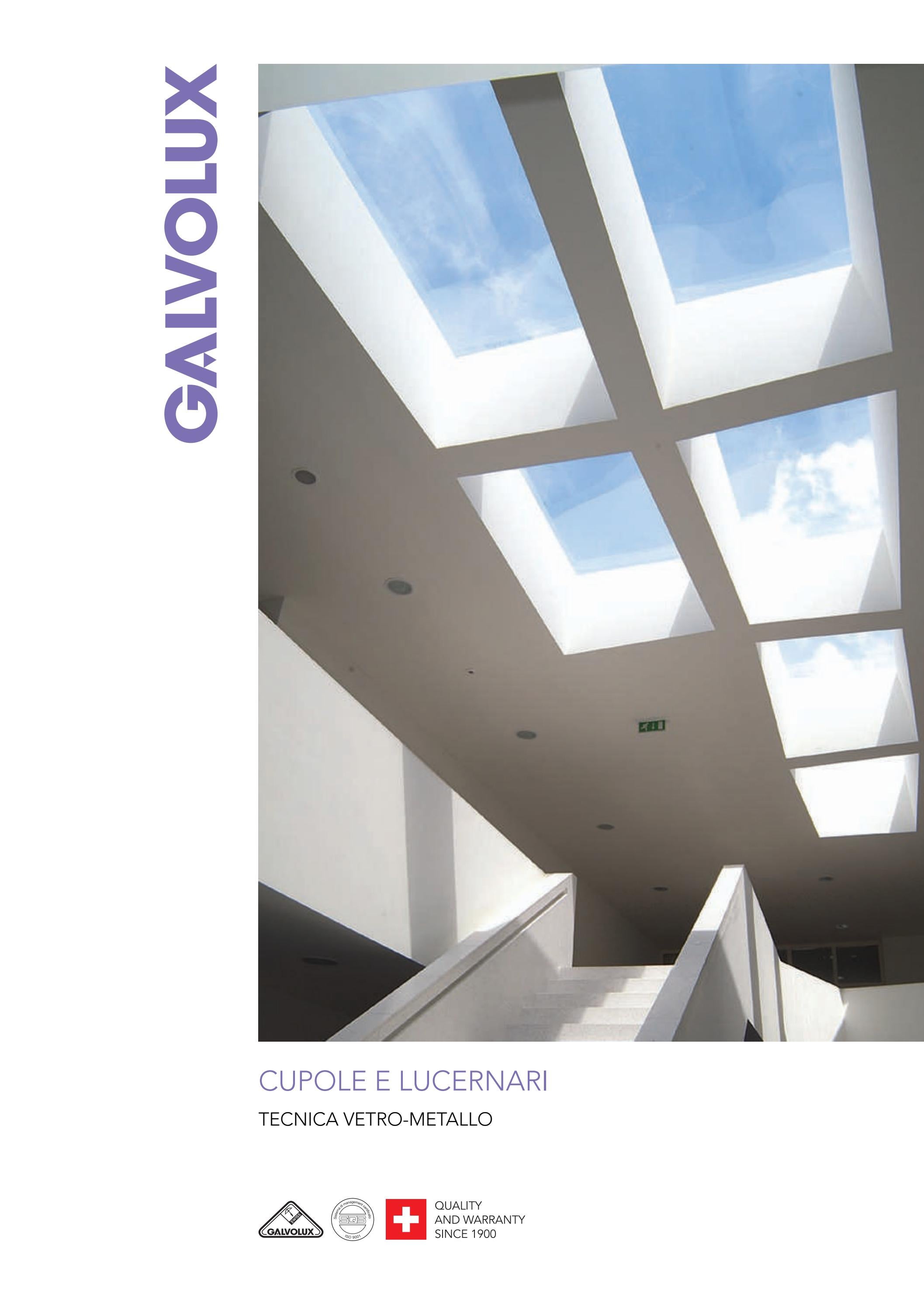 Cupole e lucernari by Galvolux SA - Issuu