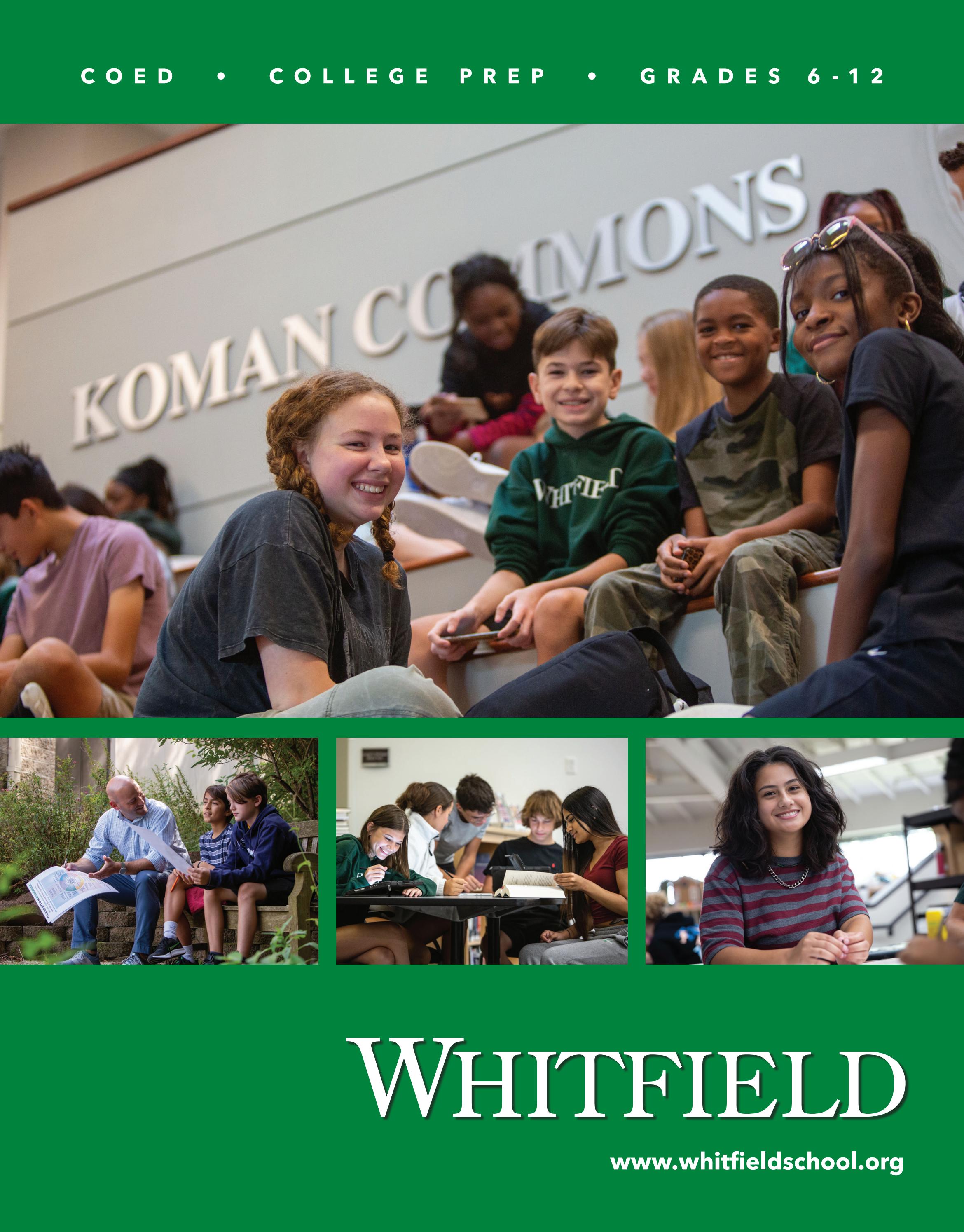 Whitfield School Viewbook 22-23 by whitfieldschool - Issuu