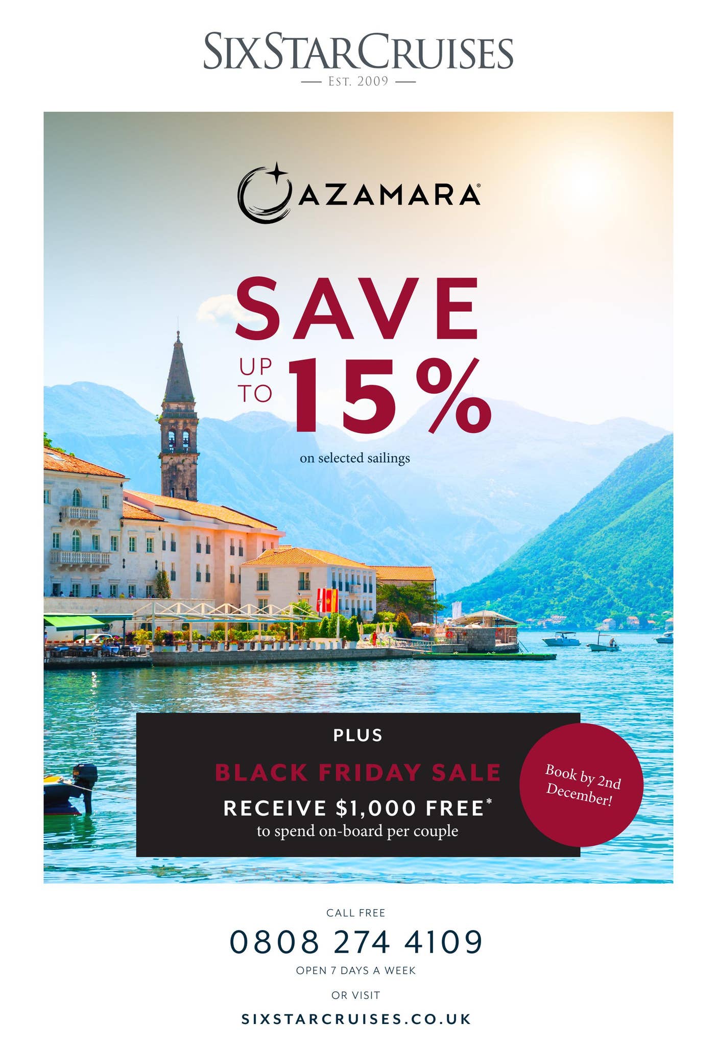 SixStarCruises - Azamara brochure November 2022 by WTH (UK) Ltd - Issuu