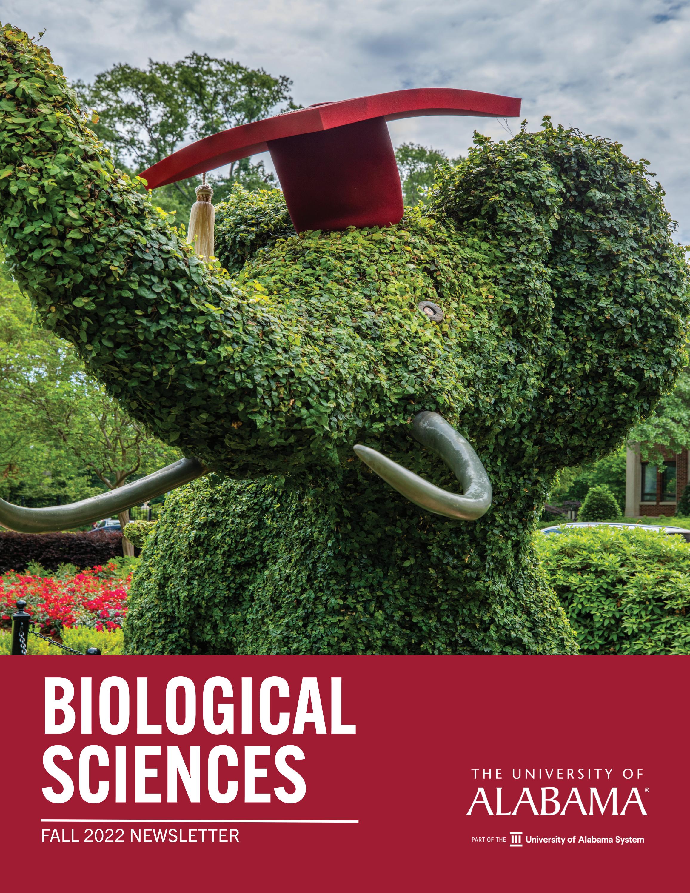 Department of Biological Sciences Newsletter // Fall 2022 by uaasmedia ...