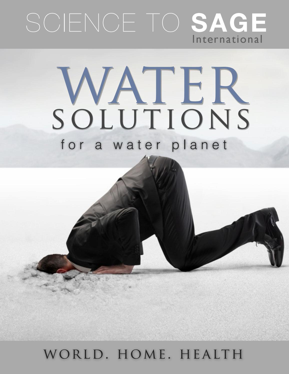 Water Solutions For Our Water World by Science to Sage - Issuu