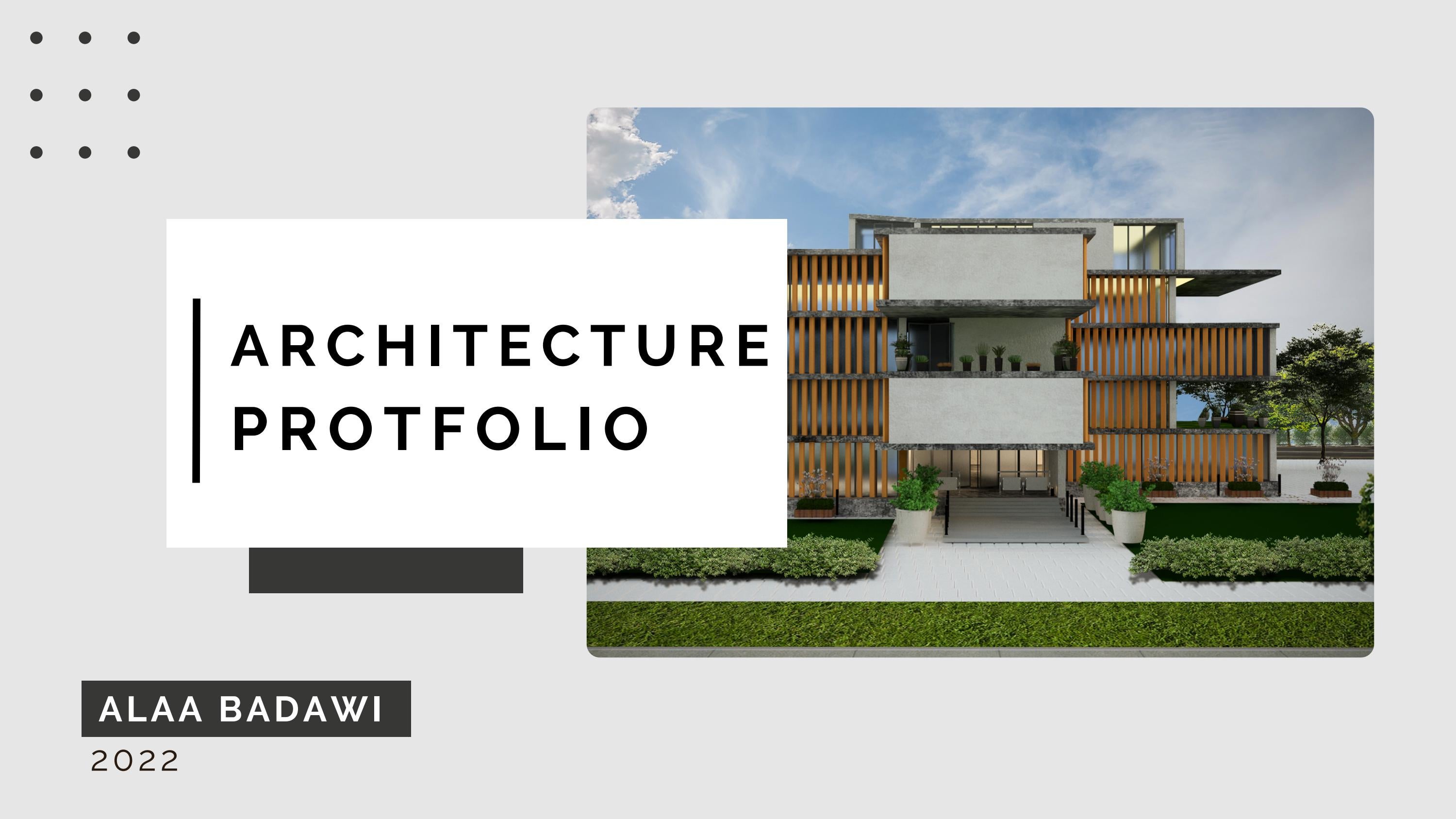 Architectural Portfolio by Alaa Badawi - Issuu