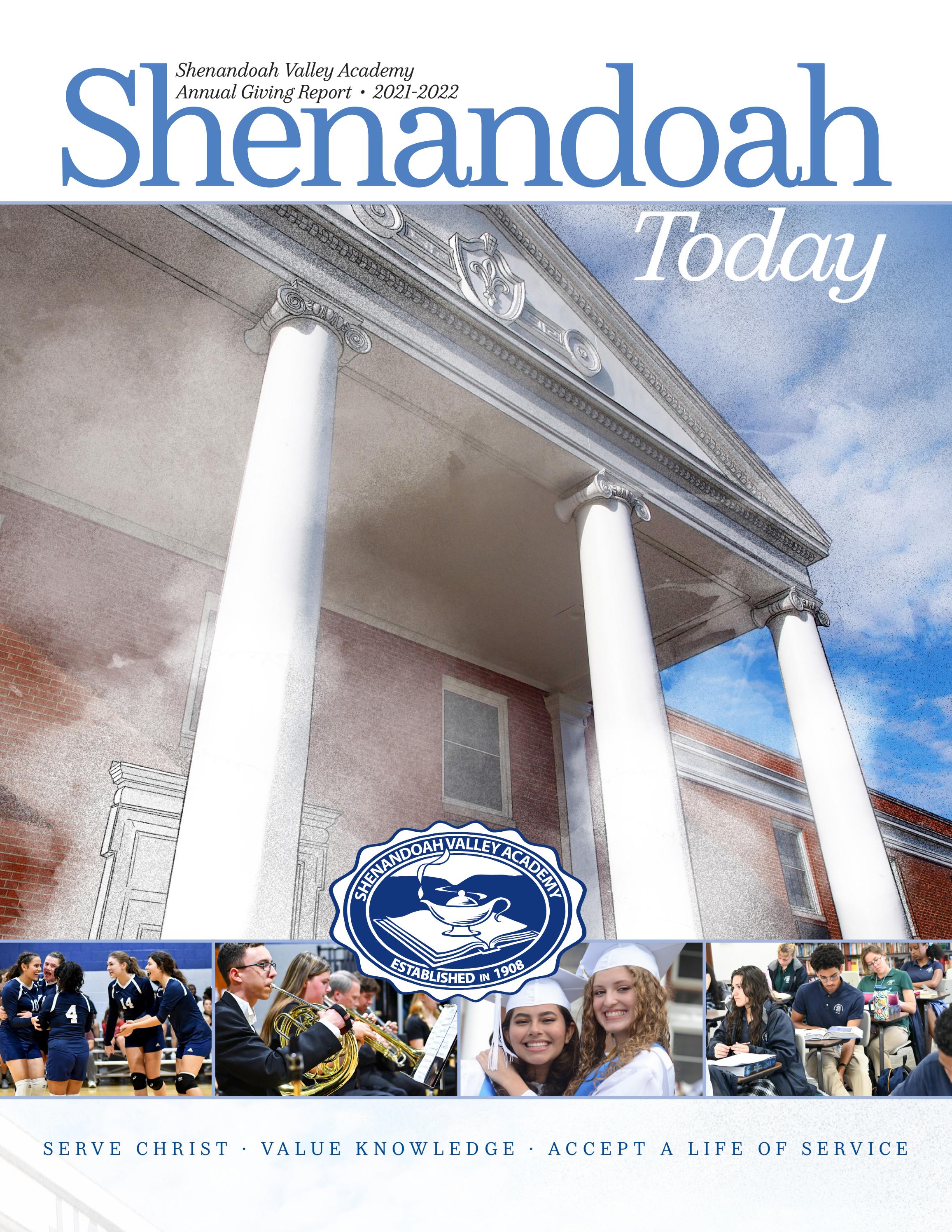 Shenandoah Today FY2022 Annual Giving Report by Shenandoah Valley Academy - Issuu